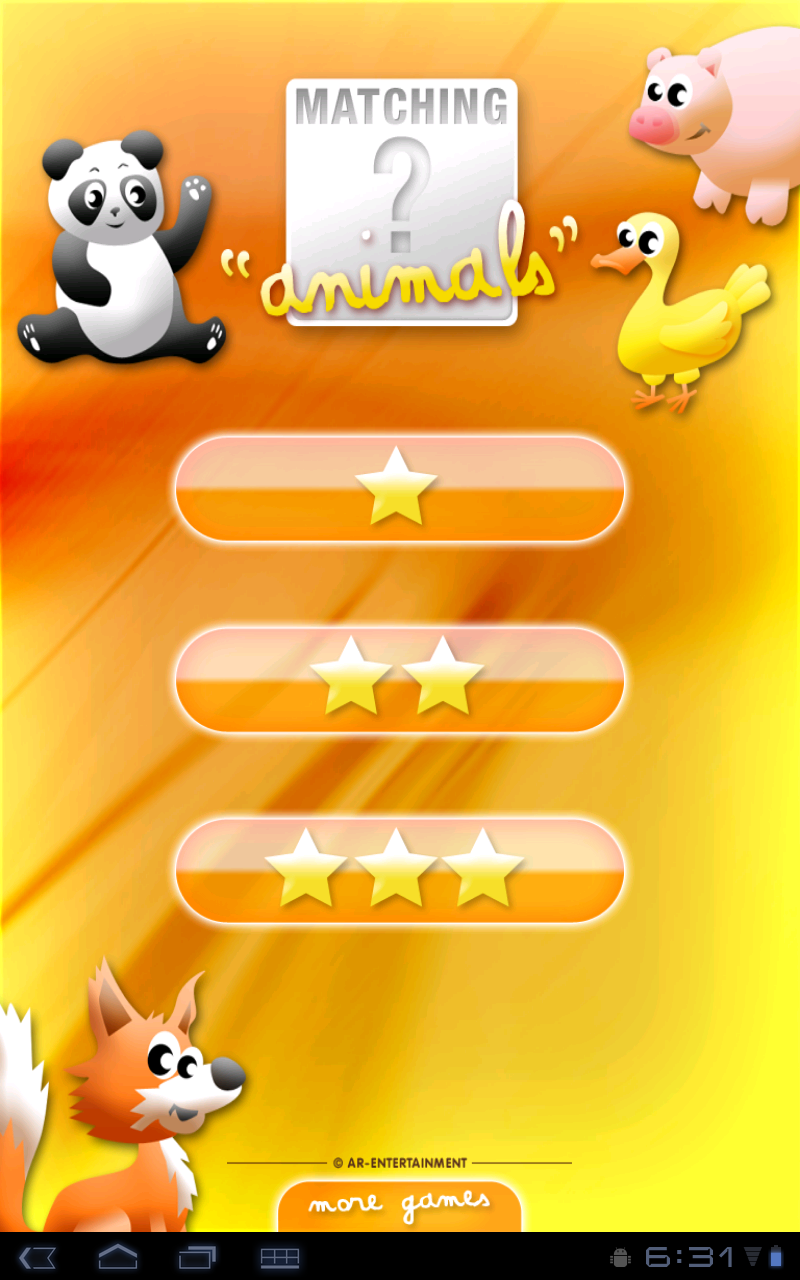 Animals' Matching - App on Amazon Appstore