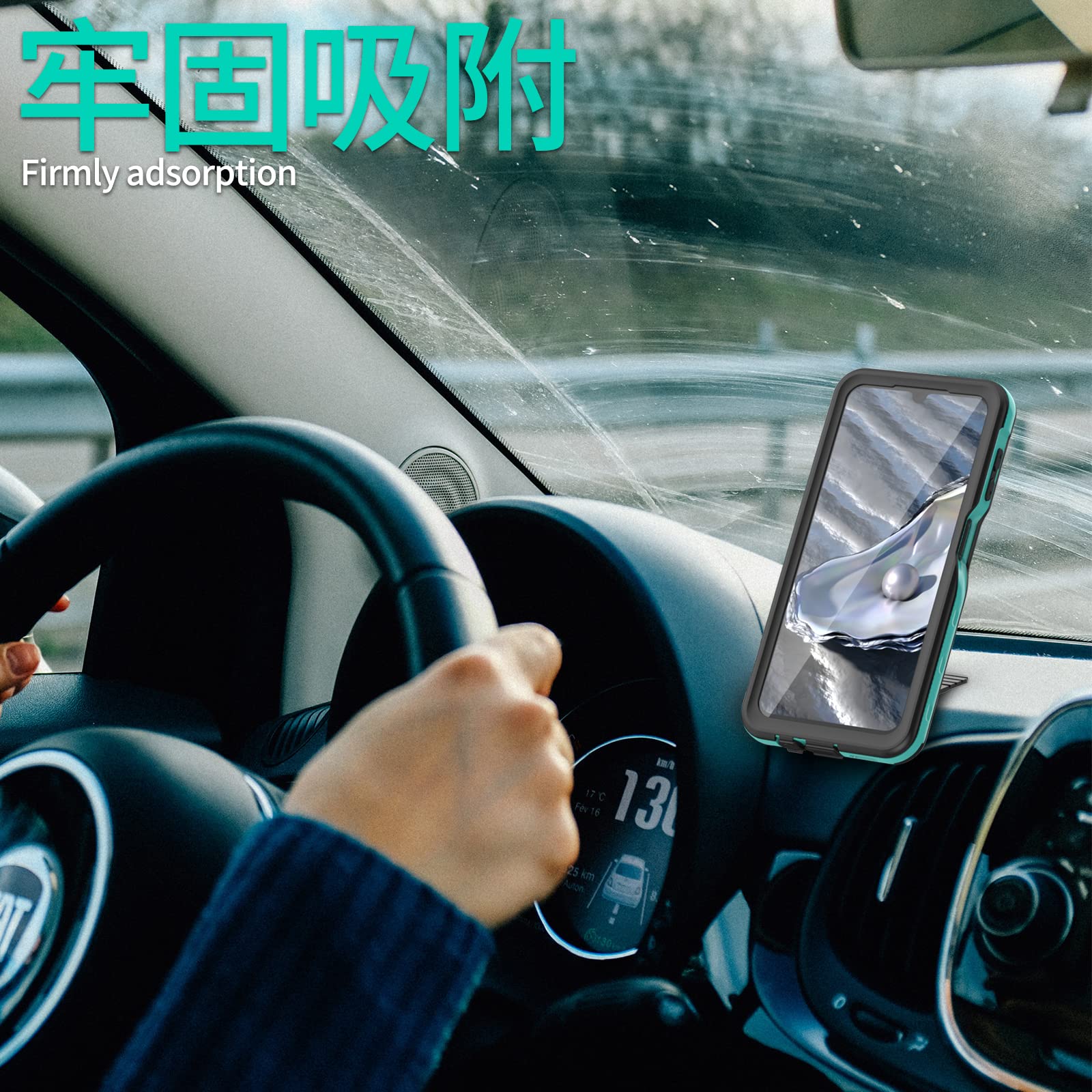 Samsung Galaxy A14 5G Waterproof Case, DOOGE [Support Fingerprint ID ...