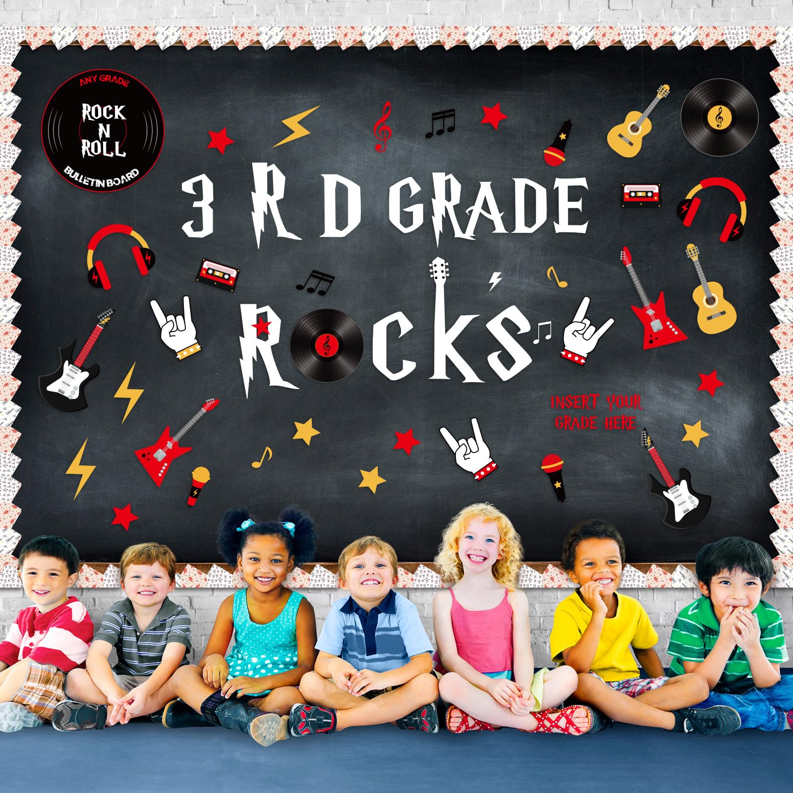 Rock And Roll Bulletin Board Ideas Rock'n'Roll Classroom Theme Ideas