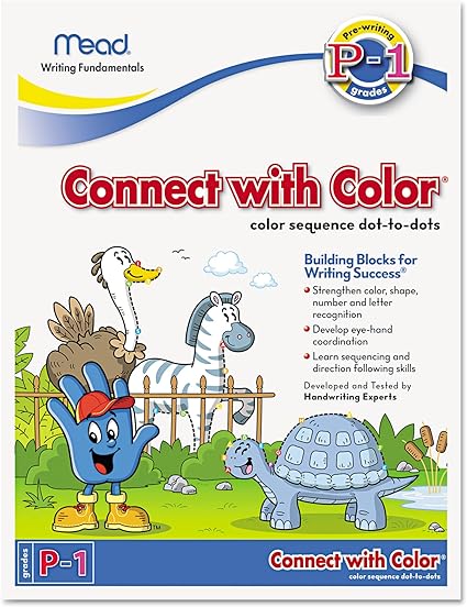 Amazon.com : Mead Connect with Color, 10.5 x 8 Inches, 22 Pages (48038 ...