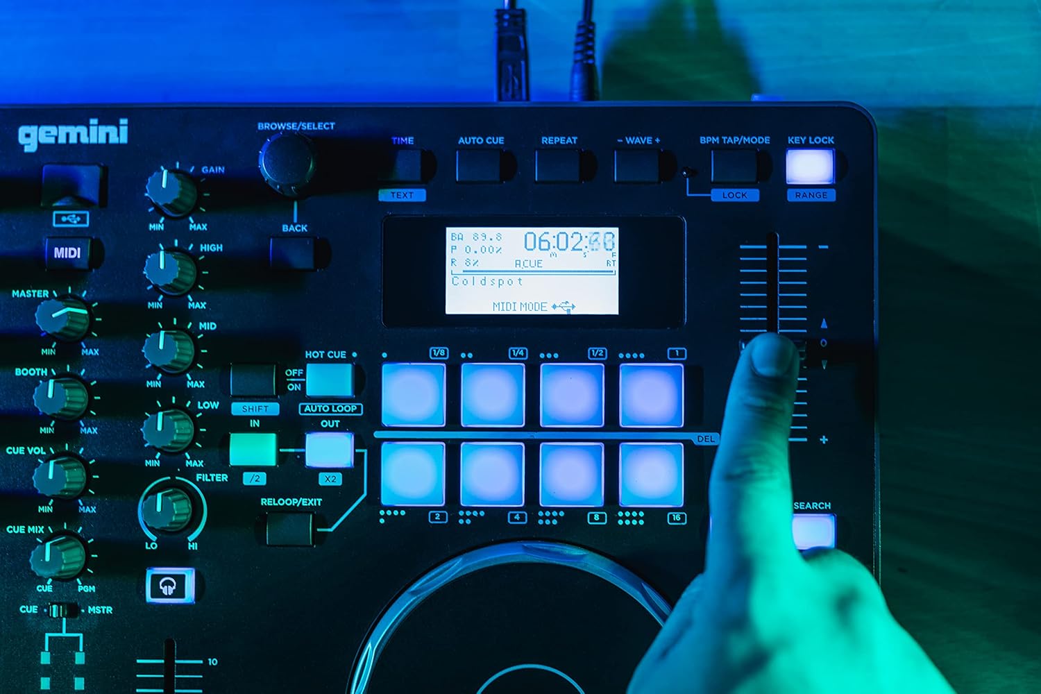 Gemini Sound GMX Stand Alone – Sistema de controlador multiformato USB ...