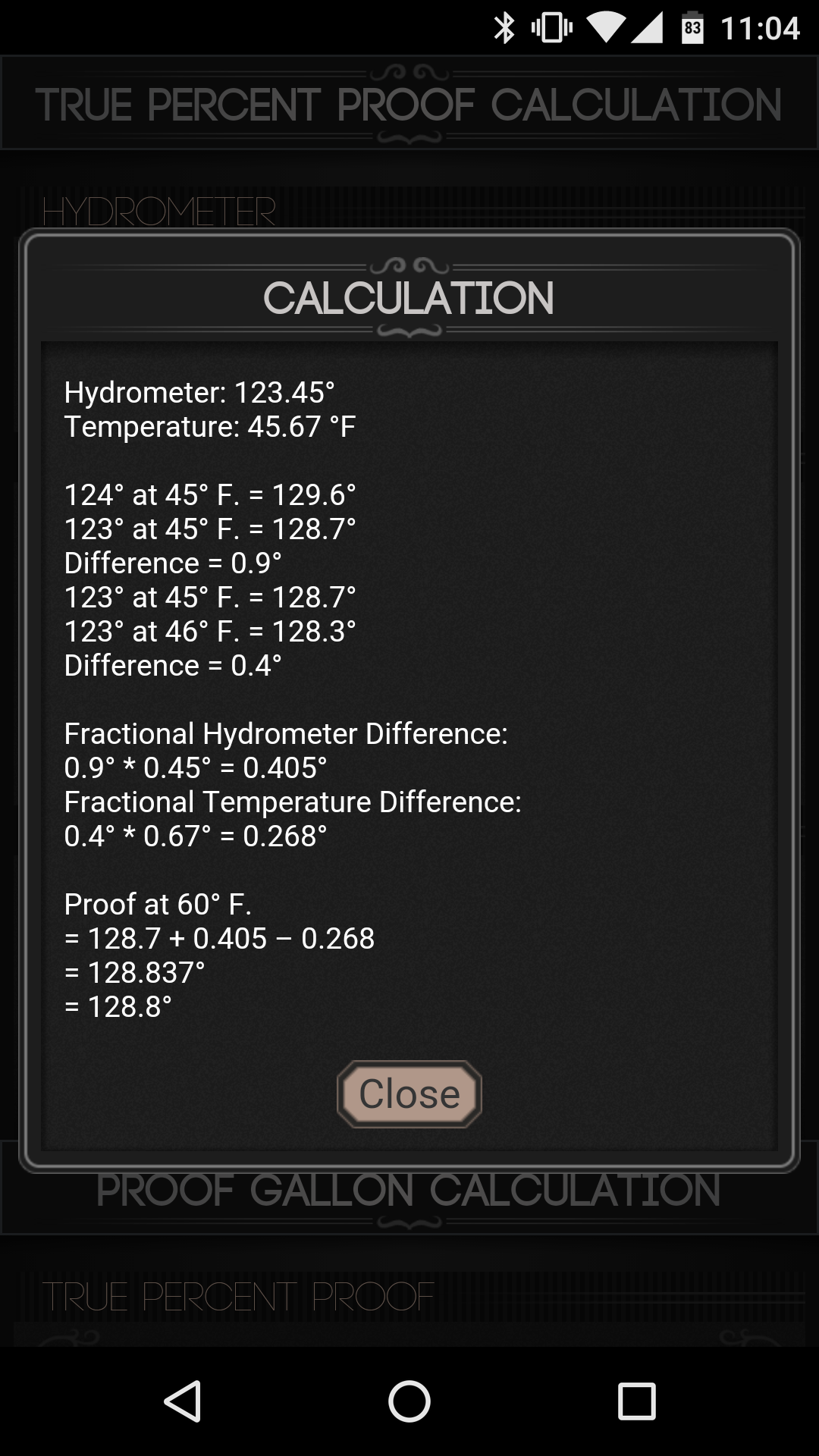 Alembic - TTB Table Calculator - App on Amazon Appstore