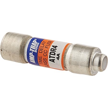 Mersen ATDR4 600V 4A Cc Time Delay Fuse, 10-Pack - Cartridge Fuses ...