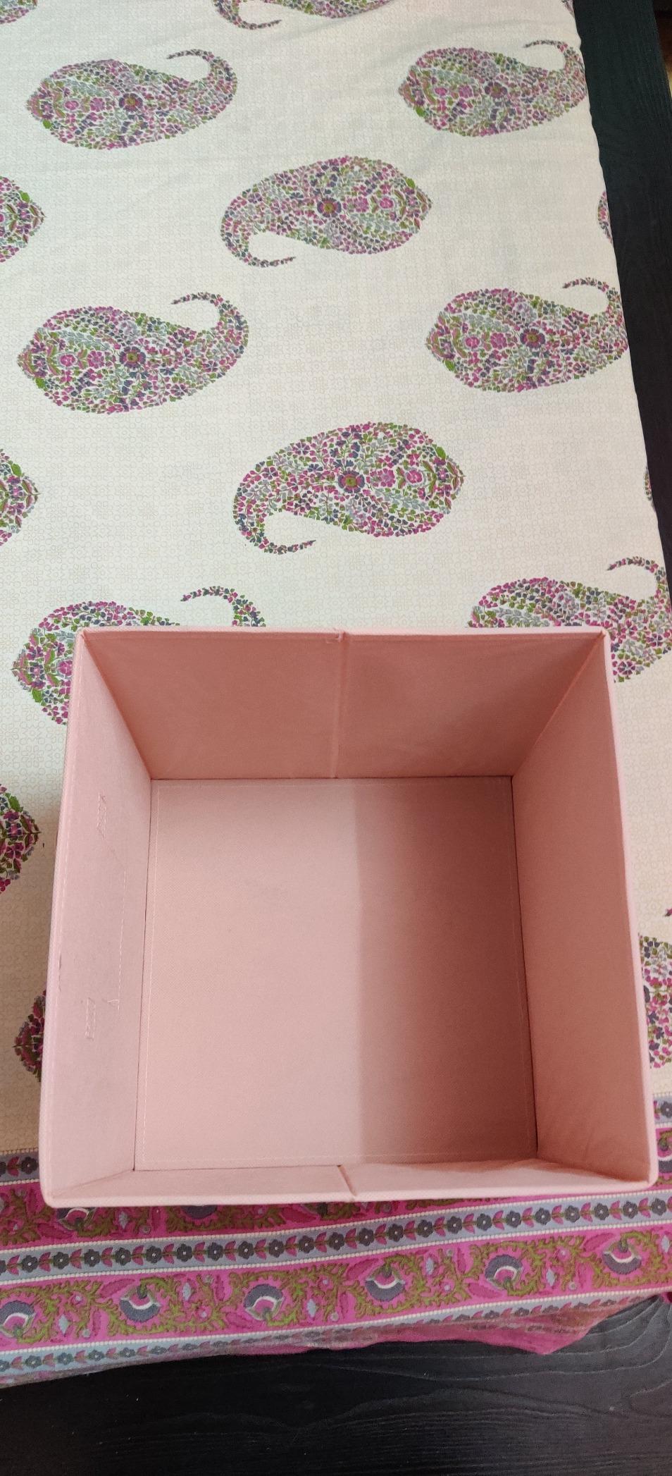 MINISO 20L Square Storage Box Cube Home Organizer Office Files ...