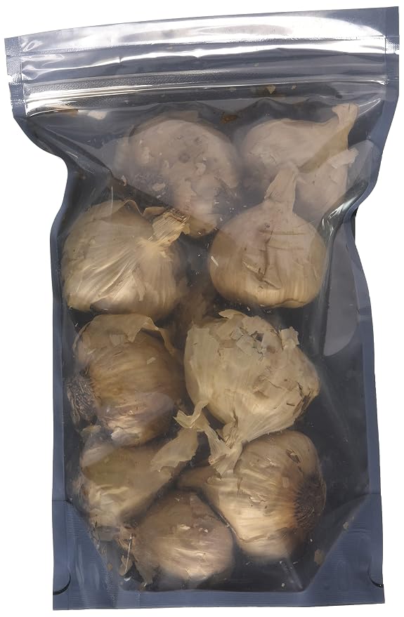 Amazon.com : Whole Black Garlic - 1 Pound (11-15 Bulbs) : Canned And ...