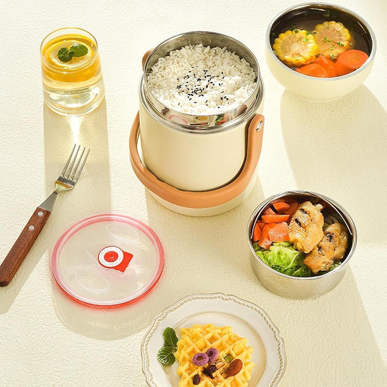 bnf® Food Warmer USB Plug-in Heating Portable Lunch Warmer User Manual