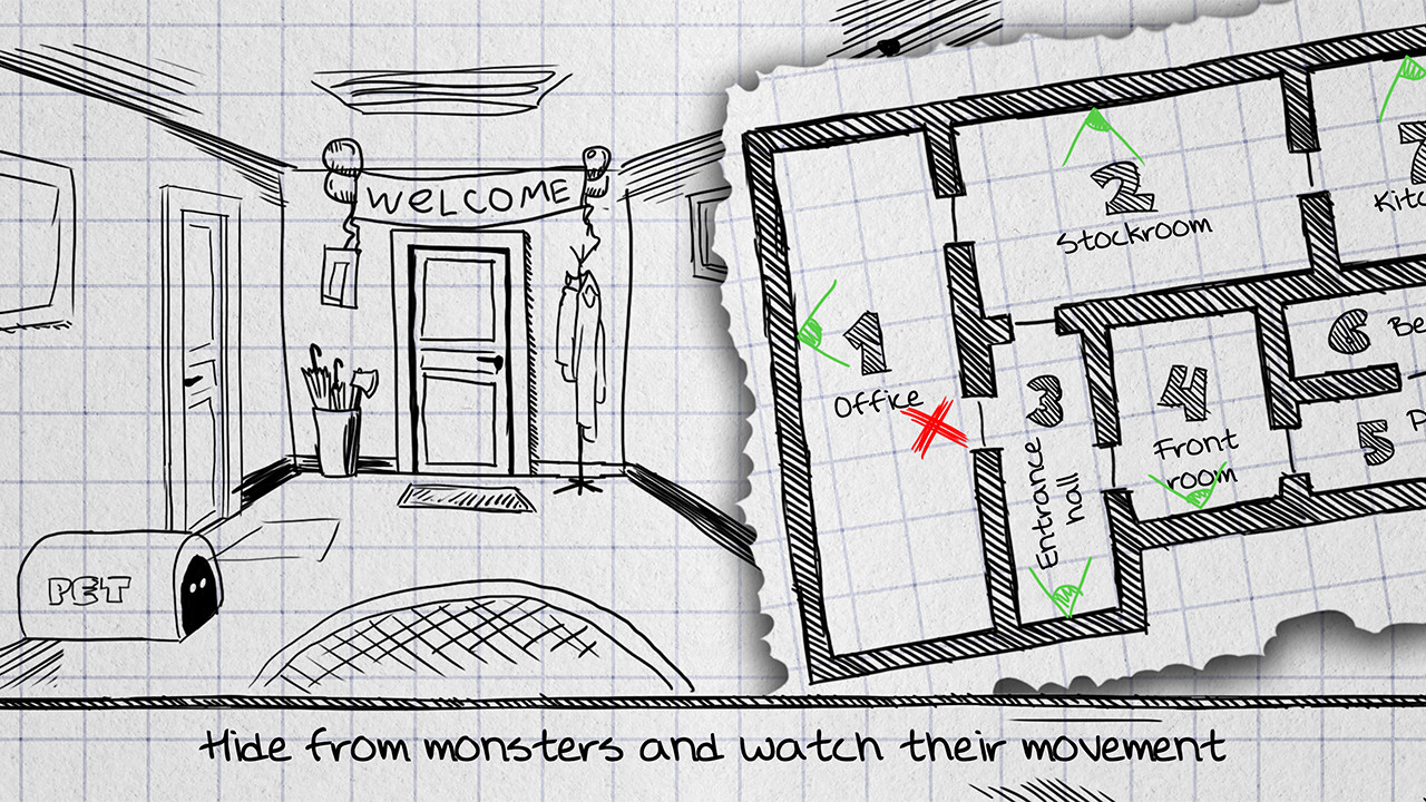 Five Horror Nights In The Mansion Of Madness: Stickman Nightmare - App ...