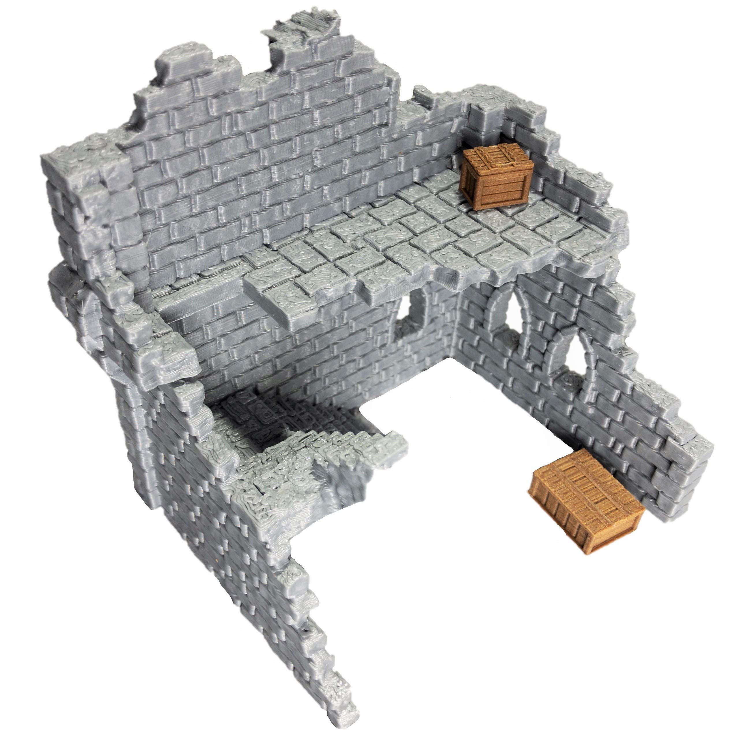 Amazon.com: Extruded Gaming Building Ruins Set 3B : Toys & Games