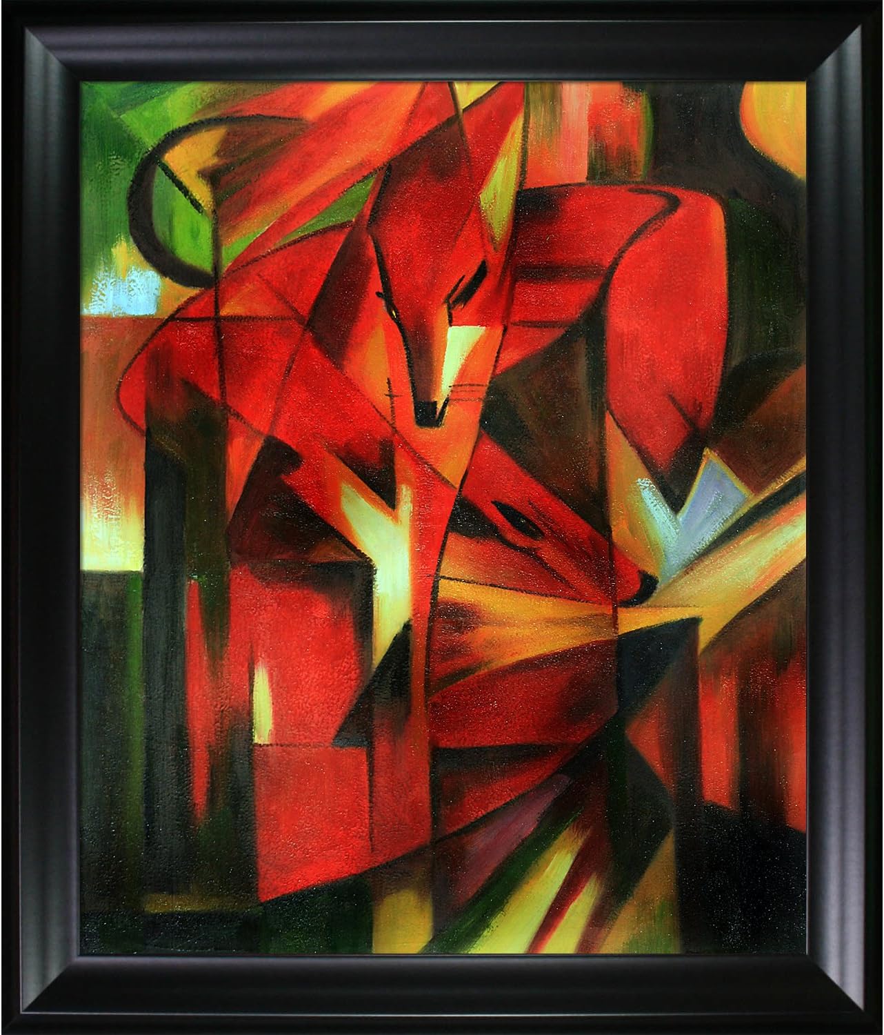 Amazon.com: Overstockart Fm2501-Fr-994820X24 Franz Marc The Fox with ...