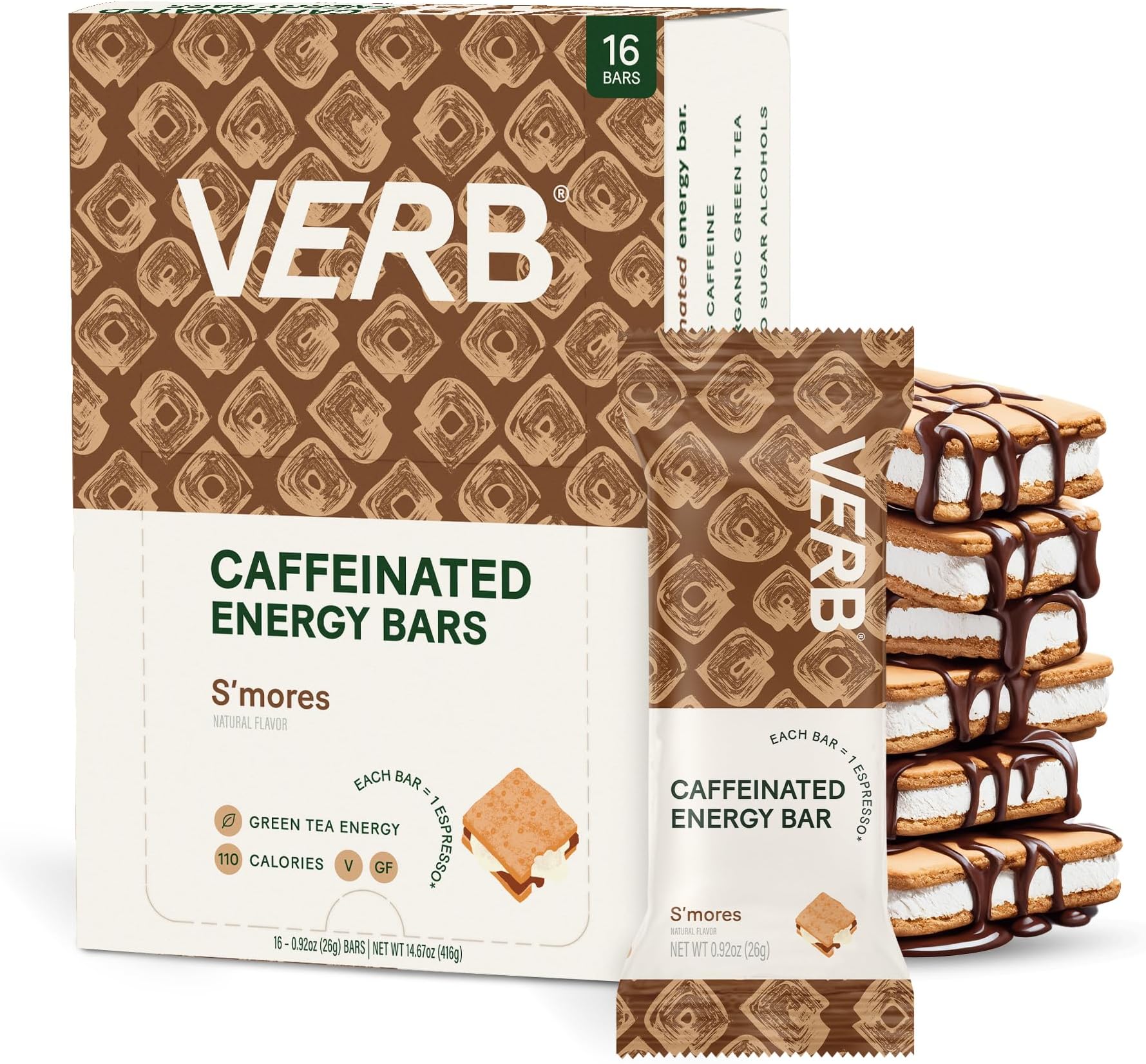 Amazon.com : GetUp – Caffeinated Granola Bites - Chocolate Mocha (10 ...