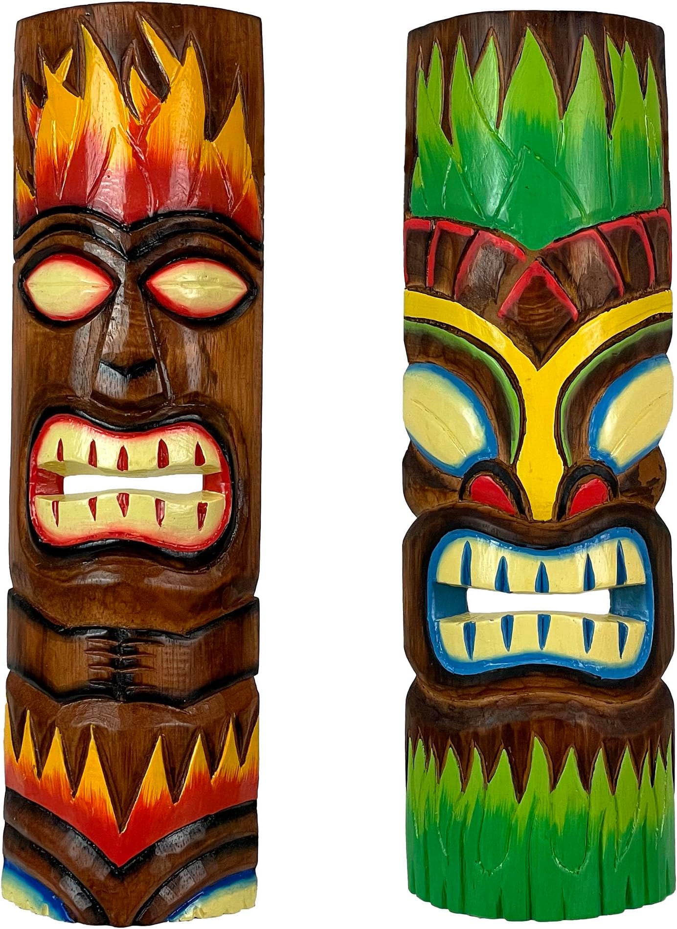 Amazon.com: Design Toscano Ka Hekili Tiki Thunder Tropical Mask Wall ...