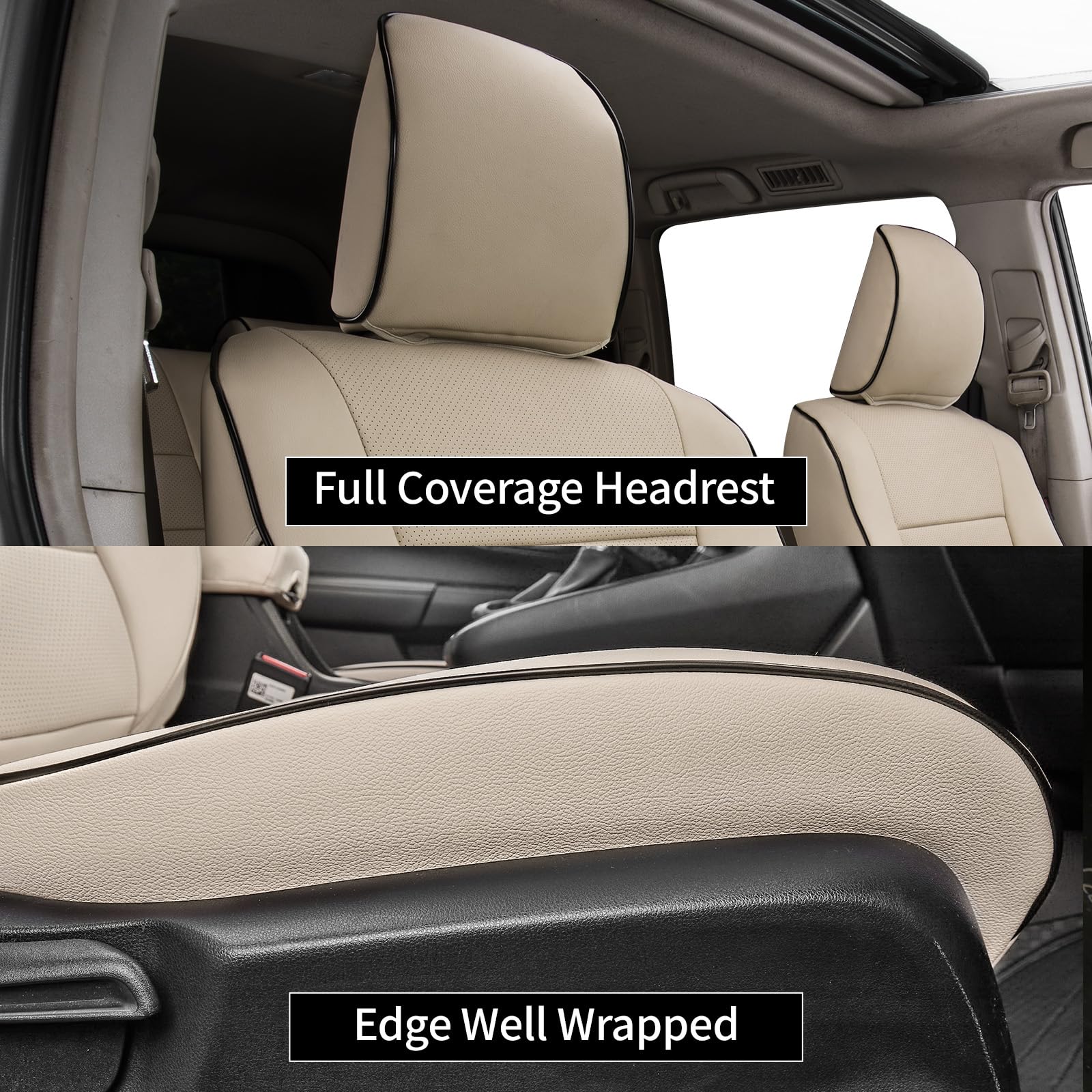 Snapklik.com : EKR 4runner Seat Covers Full Set 7 Seats 2010-2024,Car ...
