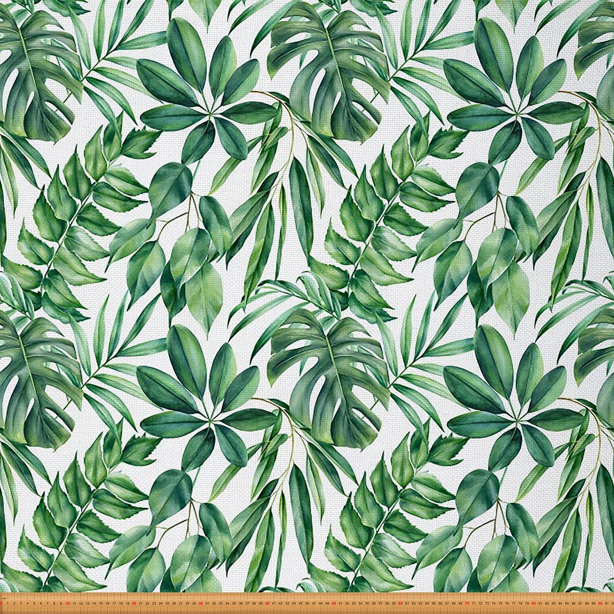 Tropical Outdoor Fabric Water Resistant Tropical Print Outdoor