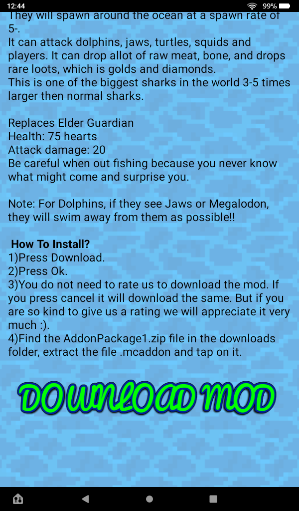 Shark Mod - App on Amazon Appstore