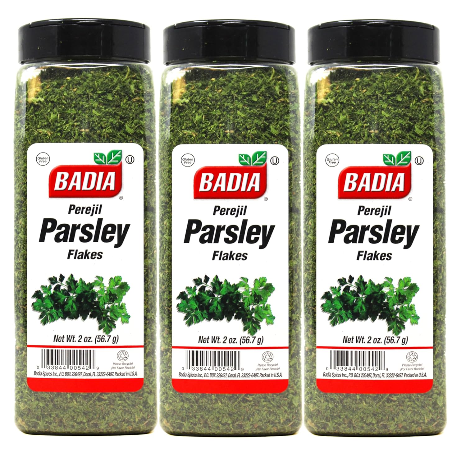 Amazon.com : Badia Parsley Flakes, 2 oz - Palatize Pack of 3 : Grocery ...