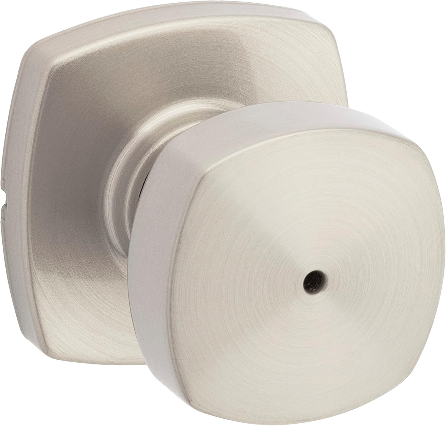 Weiser Prague Satin Nickel Door Knob, Interior Door Handles/Privacy Knobs for Bedroom and ...