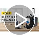 Amazon.com: VEVOR Hat Press, Heat Press Machine for Caps with 3.5"×5.5 ...