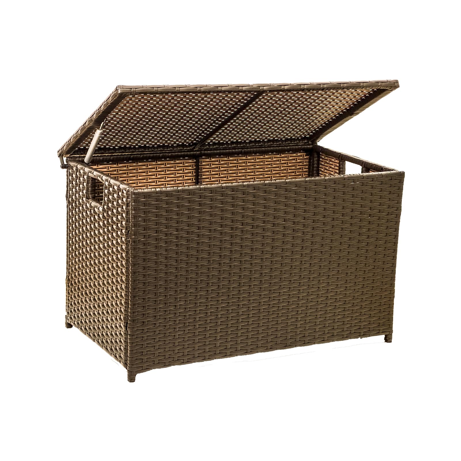 Amazon.com: MOORLITER Wicker Storage Trunk, 42.3 Gallon (160L) Large ...
