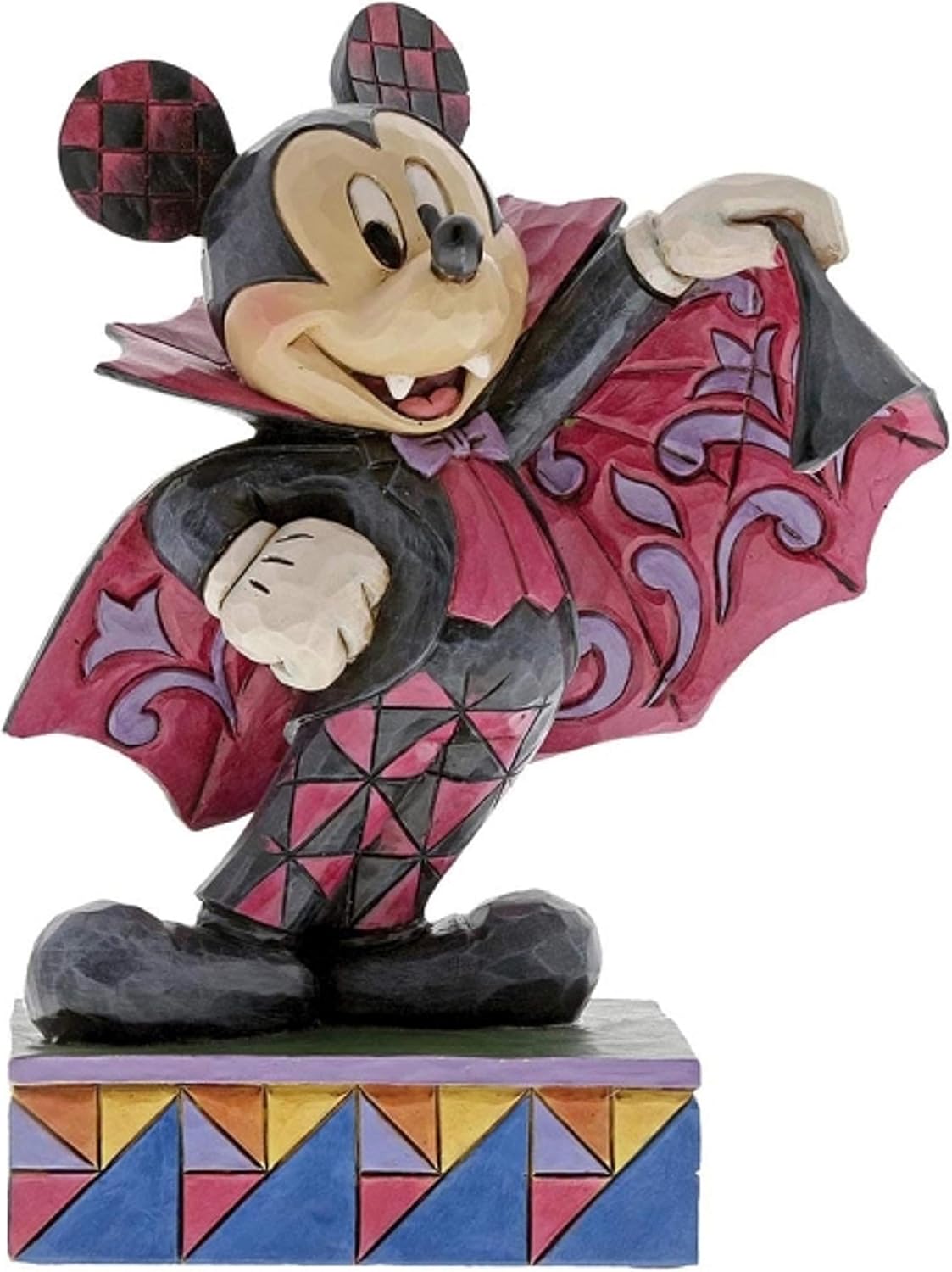 Disney Traditions Colourful Count Mickey Figurine : Amazon.co.uk: Home ...