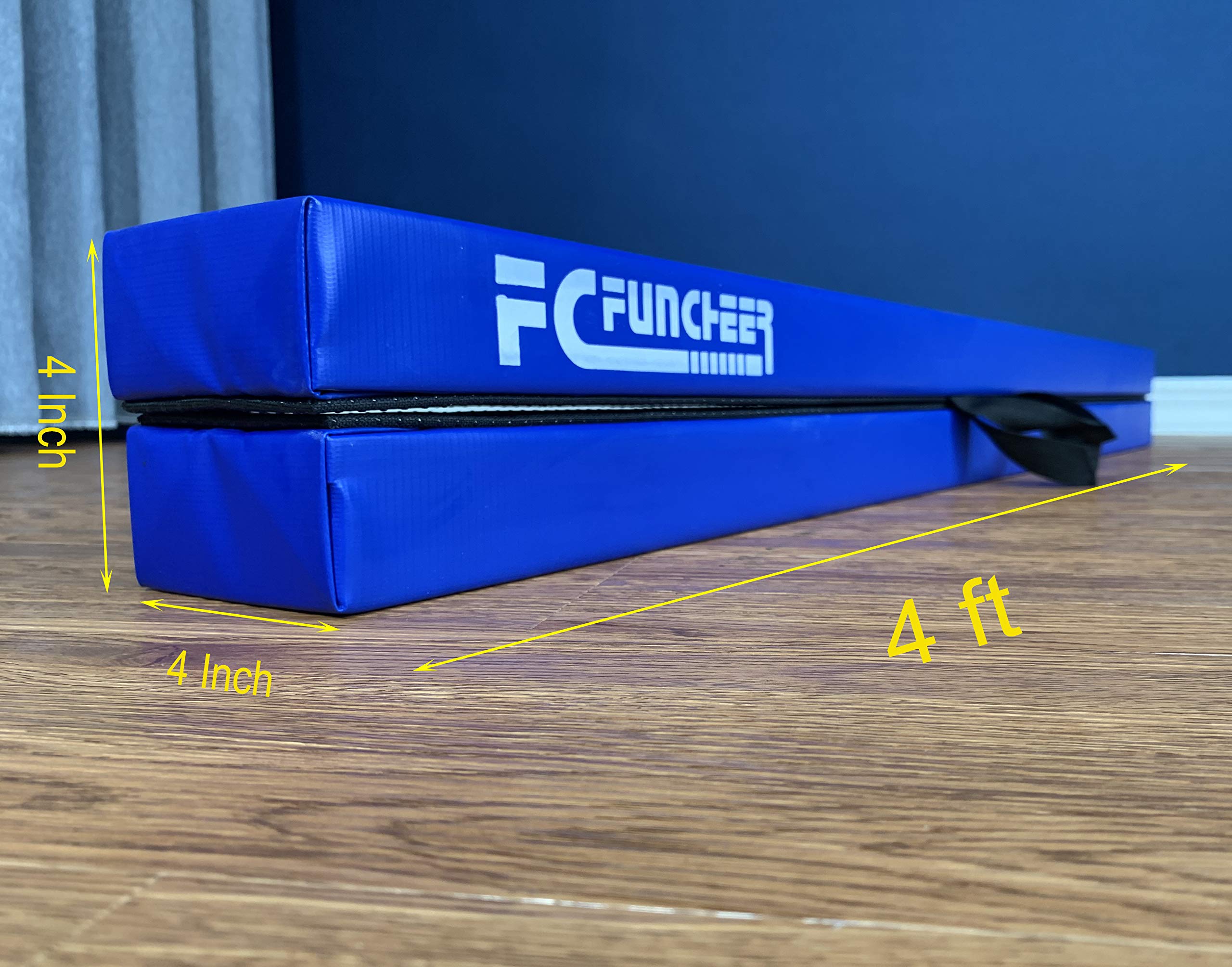 Snapklik.com : FC FUNCHEER 8FT Folding Balance Beam -Gymnastics Beam ...