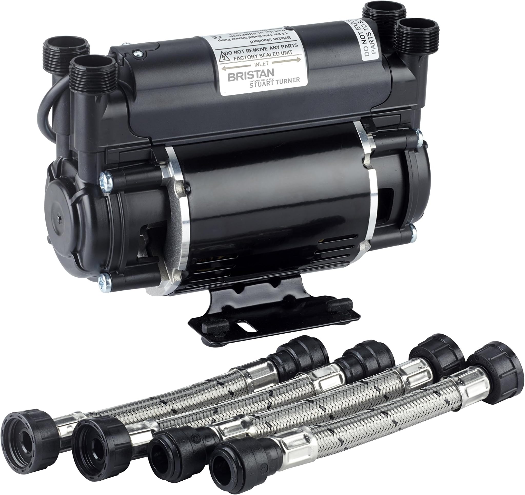 Grundfos 98950216 STR2 - 1.5 Bar Twin Impeller Shower Pump : Amazon.co ...