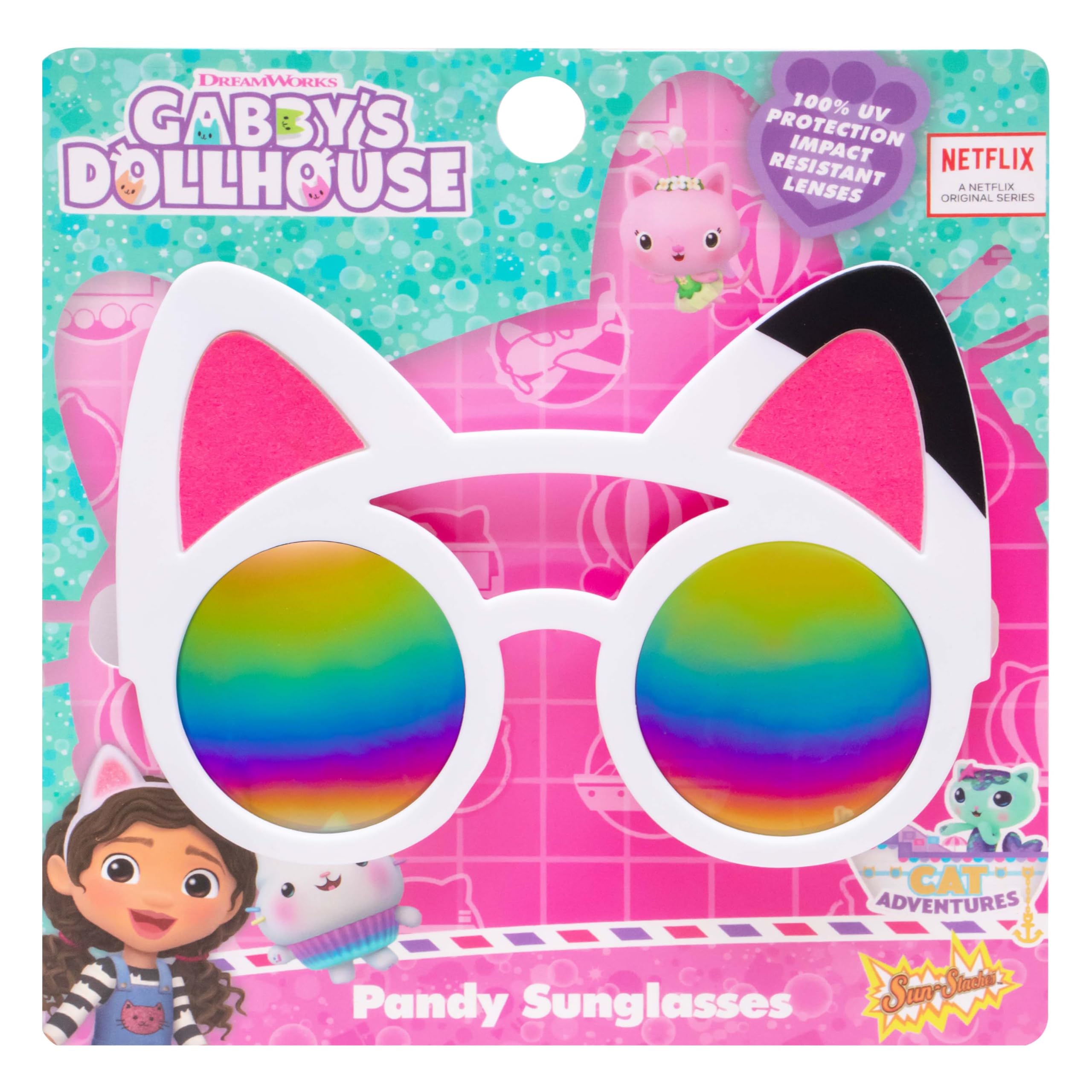 Snapklik.com : Gabbys Dollhouse Pandy Sunglasses Official Gabby Costume ...