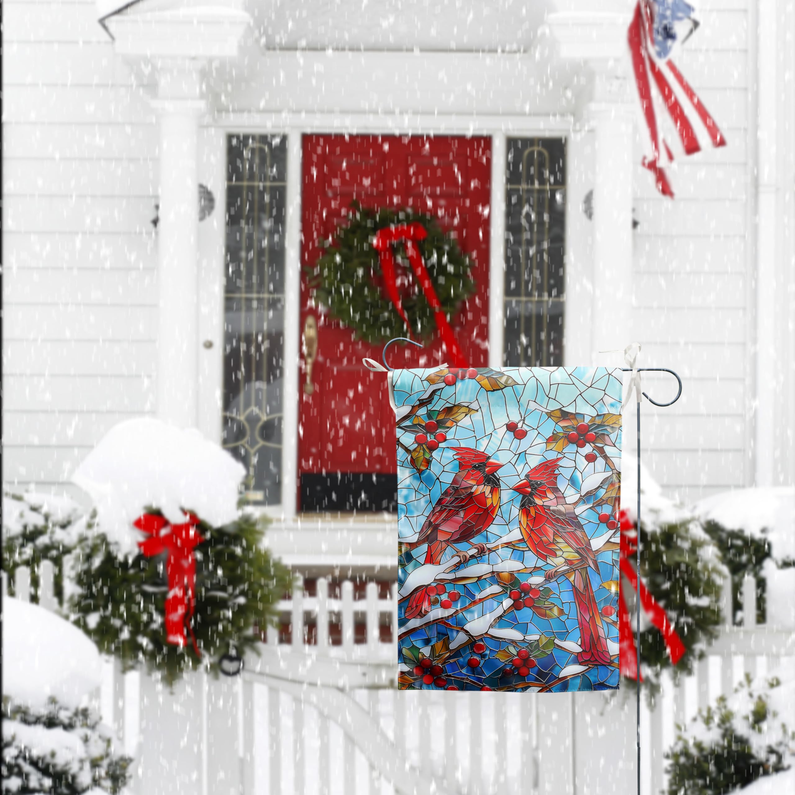 Large Garden Flags With Birds