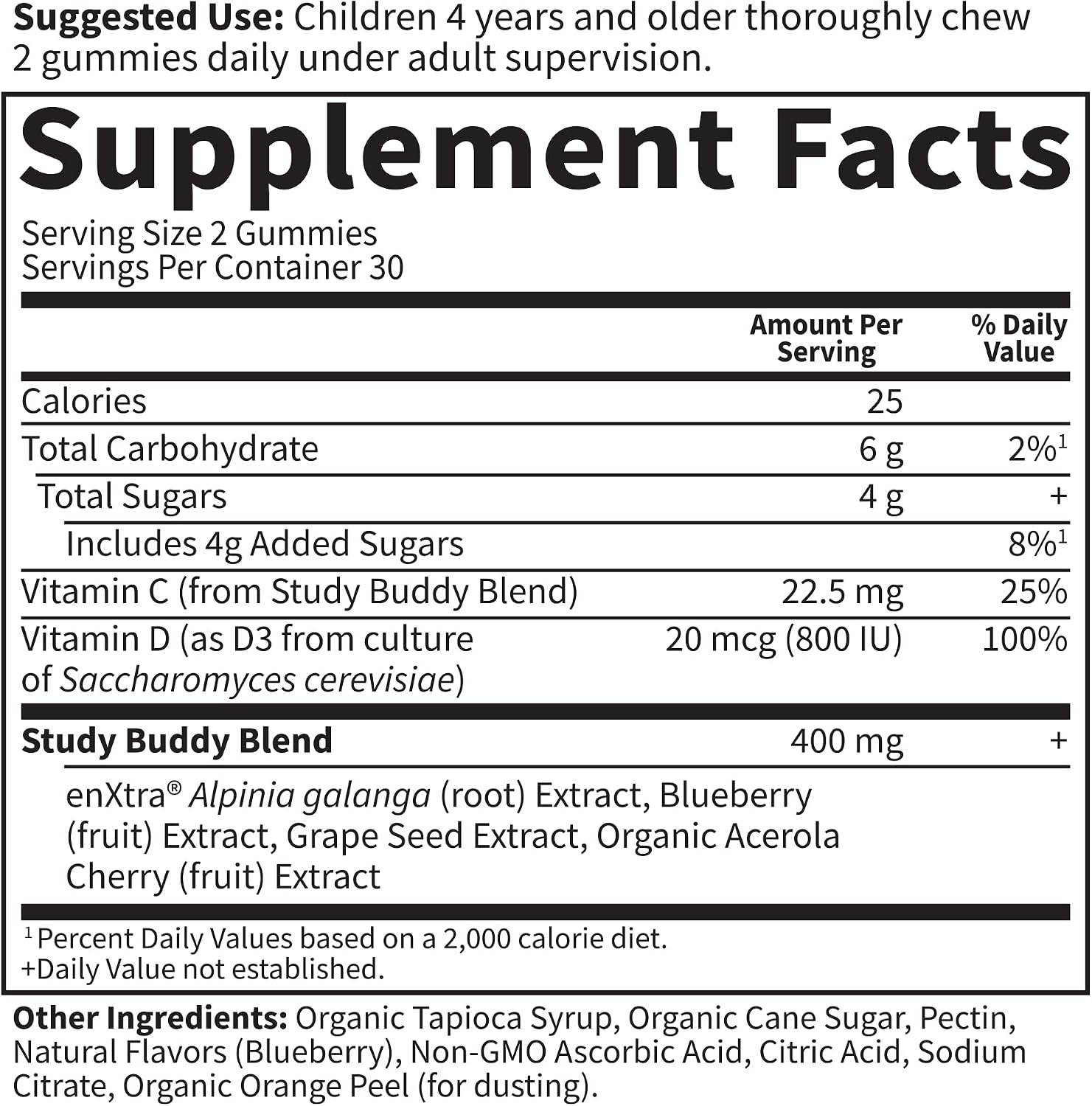 Buy Garden of Life Attention & Focus Kids Gummies Study Support ...