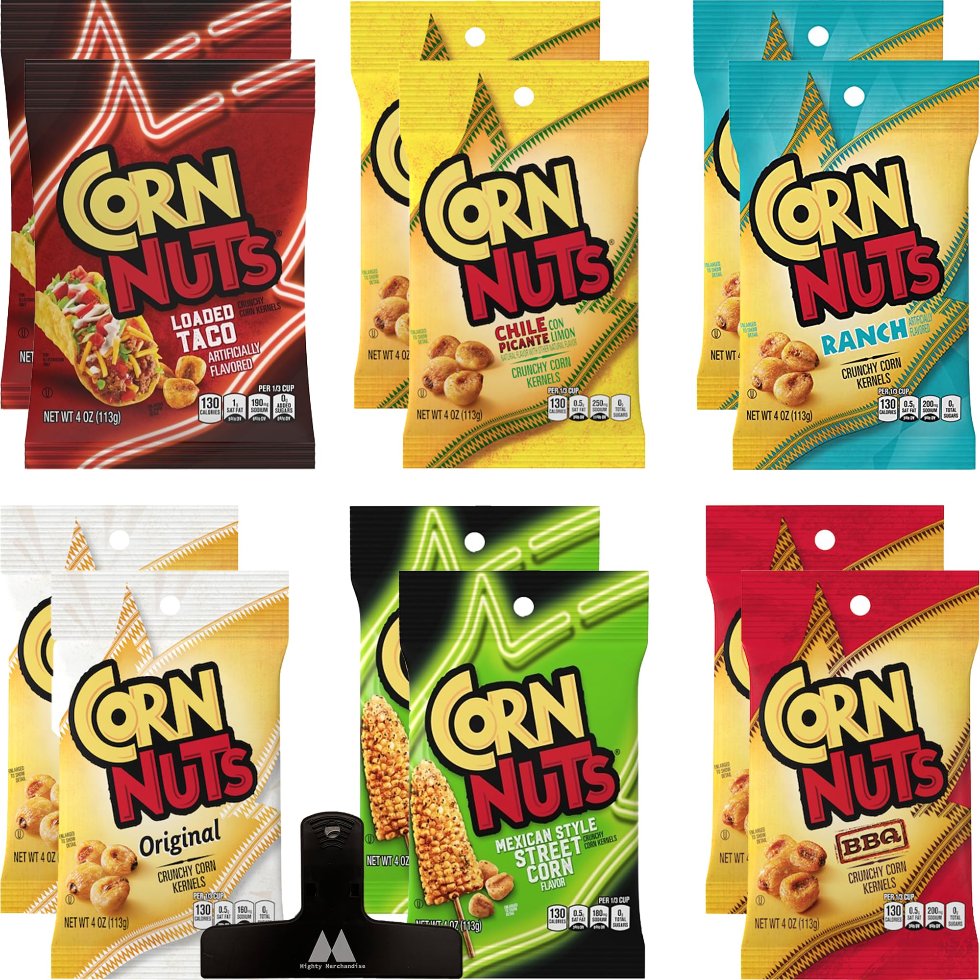 Snapklik.com : Corn Nuts Variety Pack - 4 Oz Bags (Pack Of 12) - Loaded ...