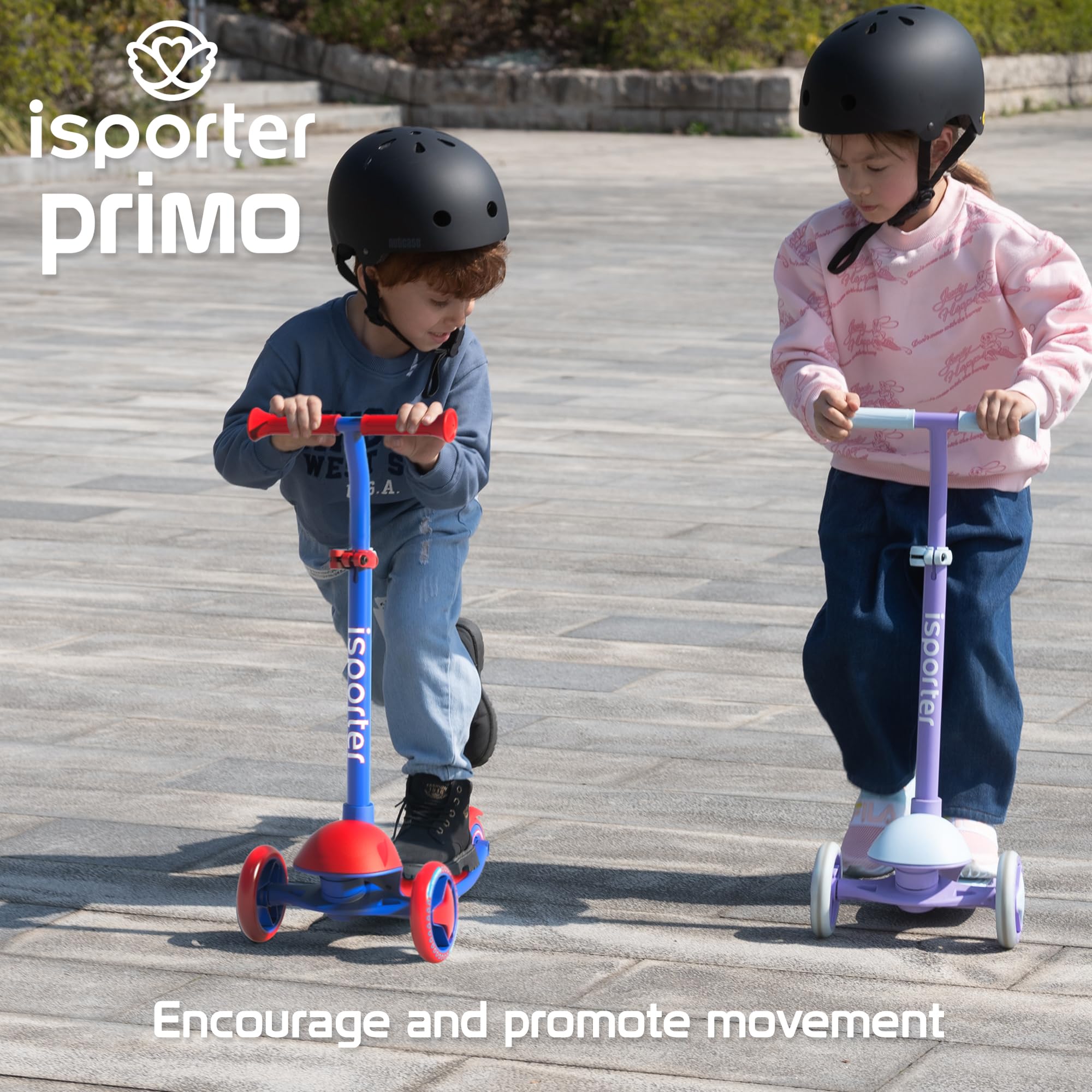 iSporter 3-Wheeled Toddler Scooter for Kids Ages 2-5, Toddlers Age 3-5 ...