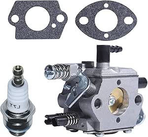 Amazon.com: Mtanlo Carburetor Kit, 45cc 52cc 58cc Chain Saw Carburetor 4500 5200 5800 for ...