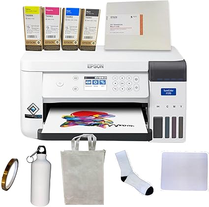 Amazon.com: Epson SureColor F170 Dye-Sublimation Printer, Eco Tank ...
