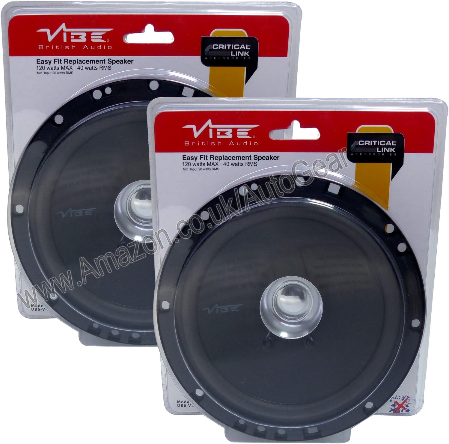VIBE Audio Critical Link 6.5"Replacement Speaker - Single Pack : Amazon ...