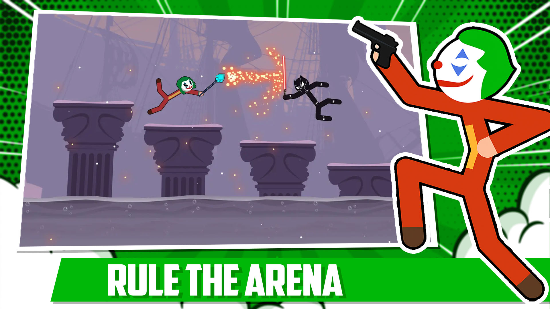 Stickman Fighting Games: Real Steel Battle Ragdoll Games - App on ...