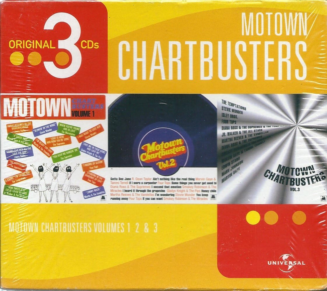 Motown Chartbusters 1,2,3: Amazon.co.uk: CDs & Vinyl