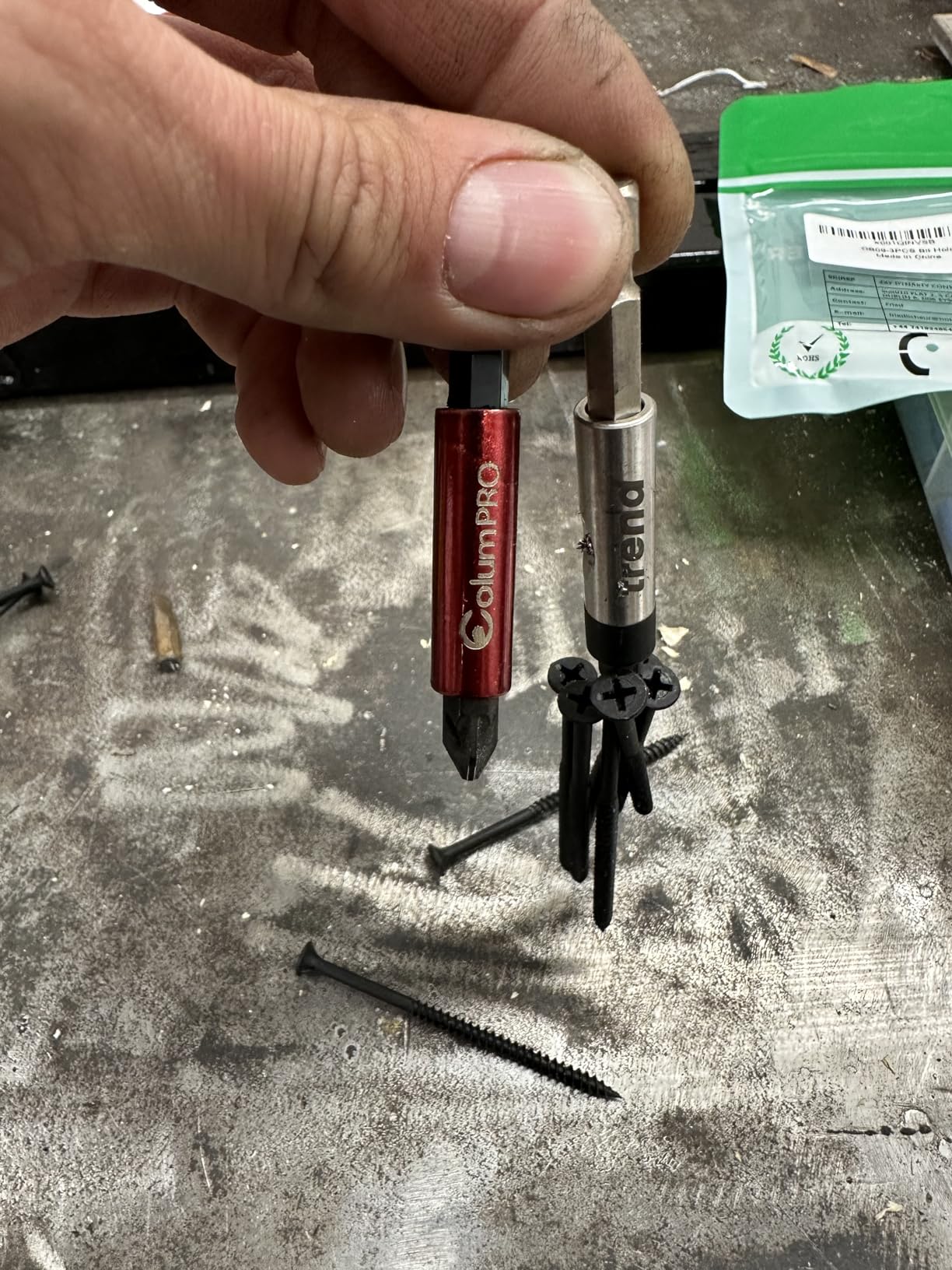 Trend Snappy 66mm One Touch Magnetic Bit Holder, 25mm Bit Retention ...