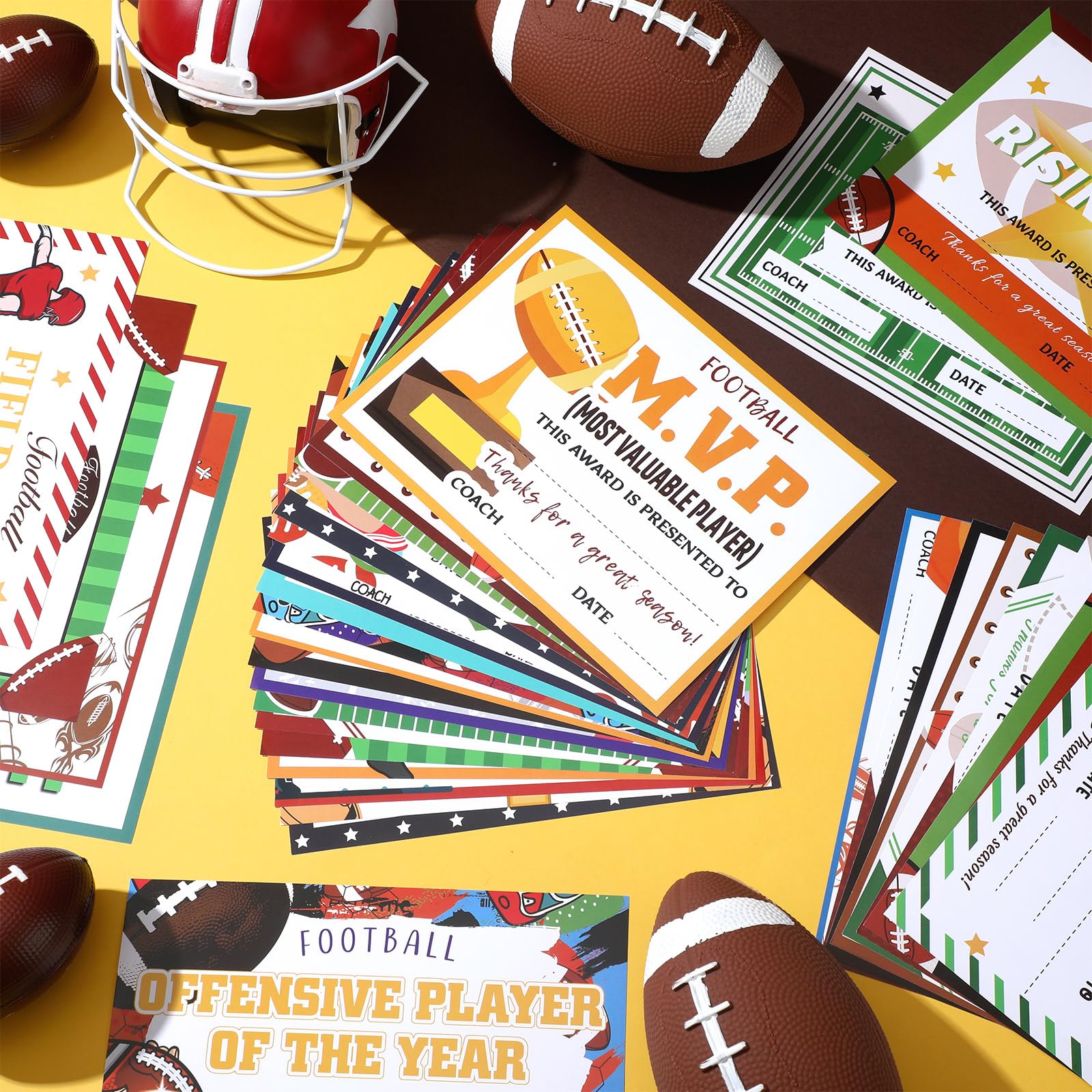 Snapklik.com : Fuyoooo 60 Pcs Sports Achievement Award Certificates ...