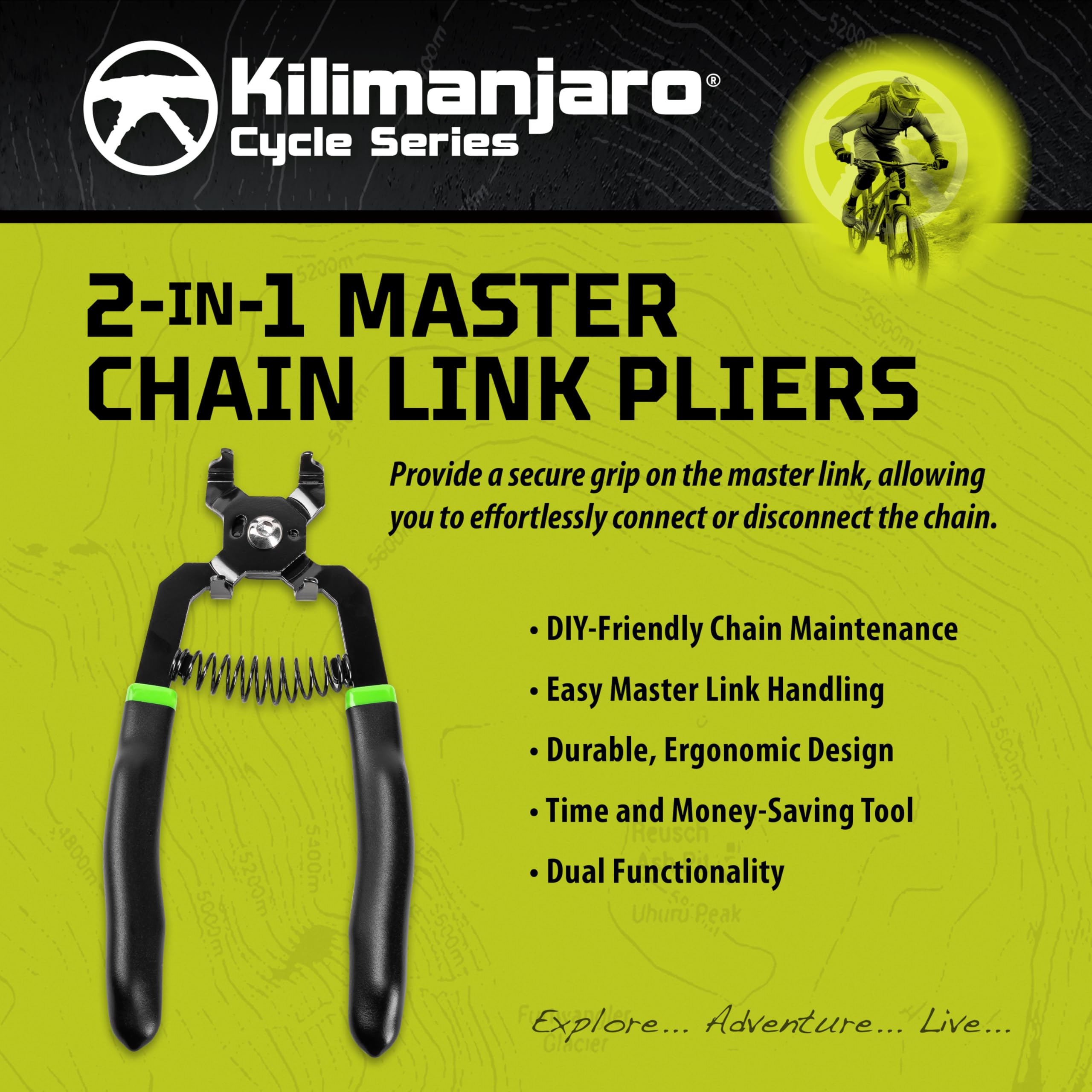 Snapklik.com : Kilimanjaro Cycle Series 2-in-1 Master Bike Chain Link ...