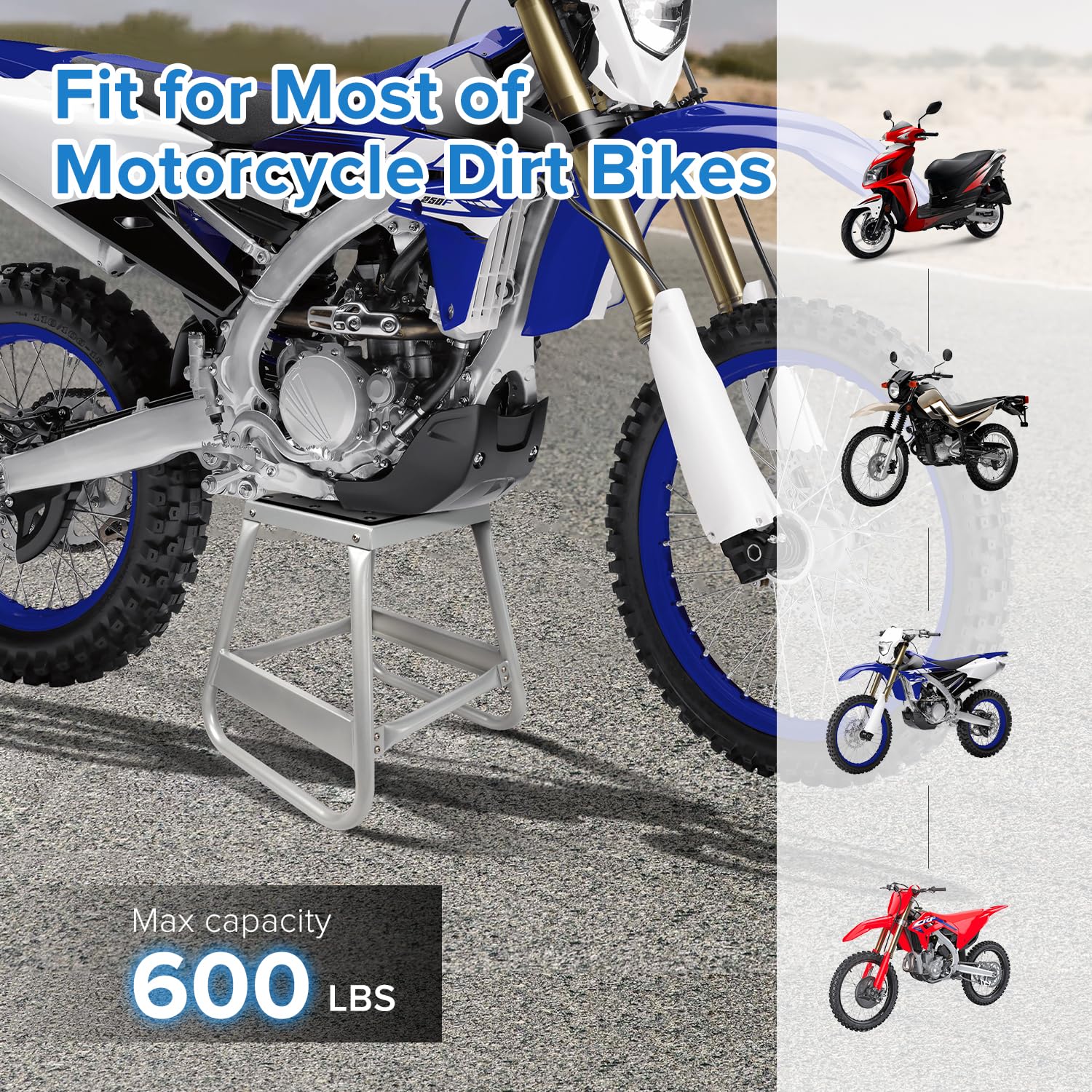 Snapklik.com : Donext Motorcycle Lift Stand Dirt Bike Stand Universal ...