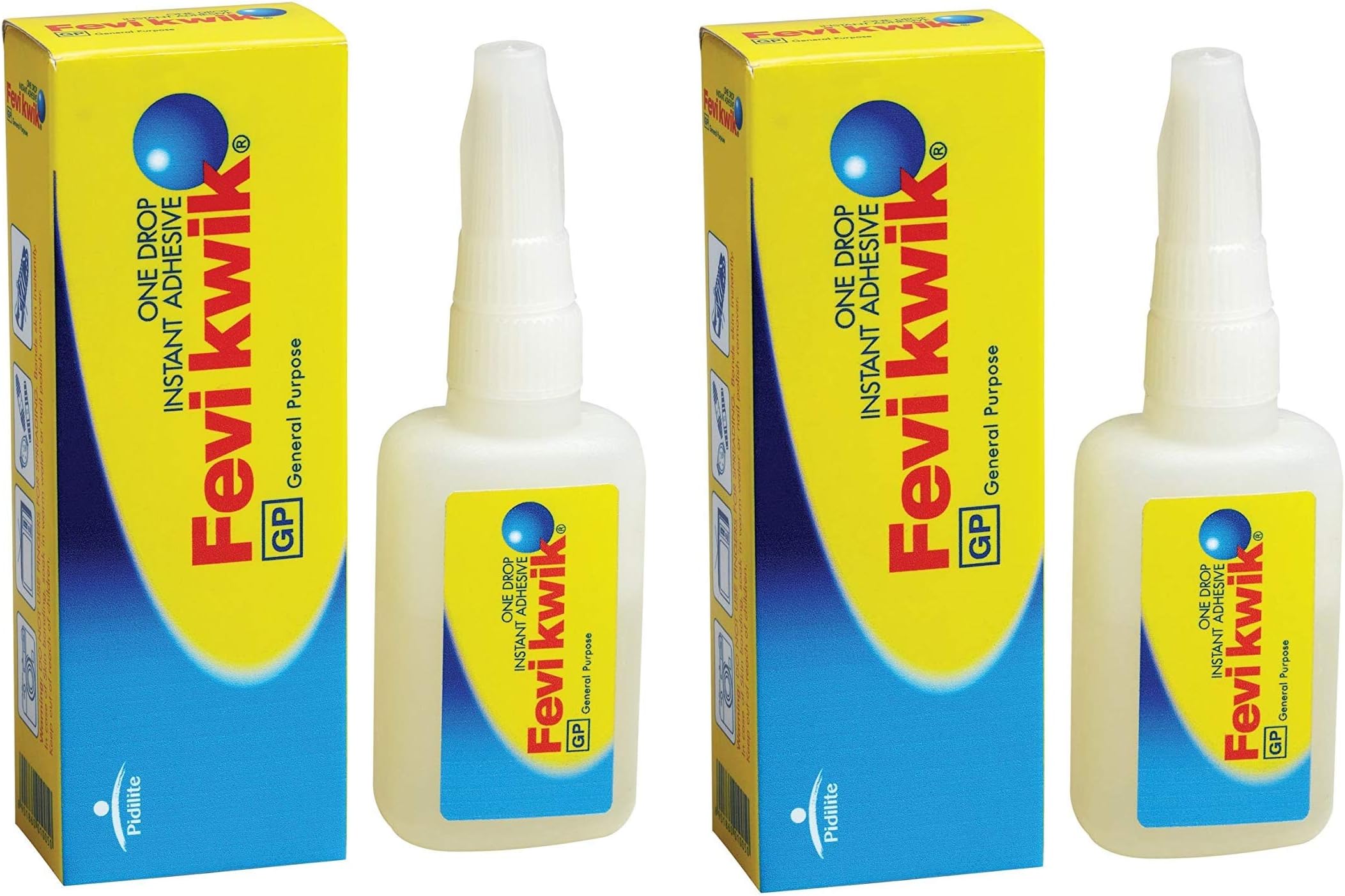 Pidilite Fevikwik 203 Cynoacrylate Adhesive Glue, 50g : Amazon.in ...