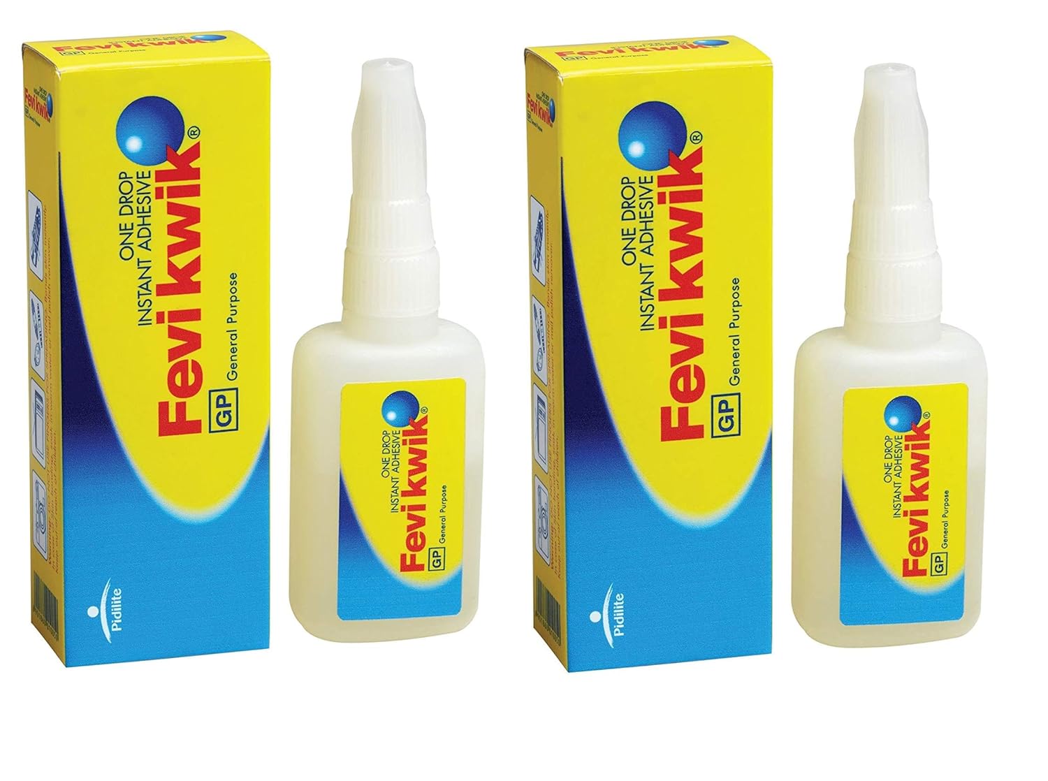 Fevikwik,Instant Adhesive 20 ml Pack of 2 : Amazon.in: Home & Kitchen