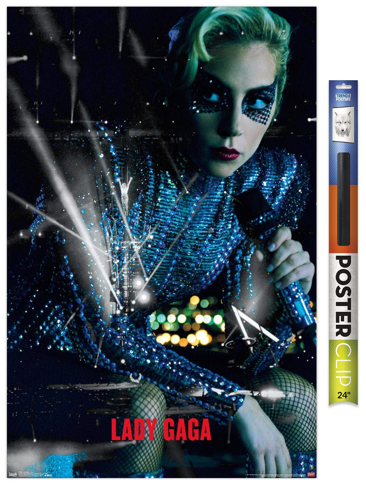 Amazon.com: Trends International Lady Gaga - Live Wall Poster, 22.375 ...