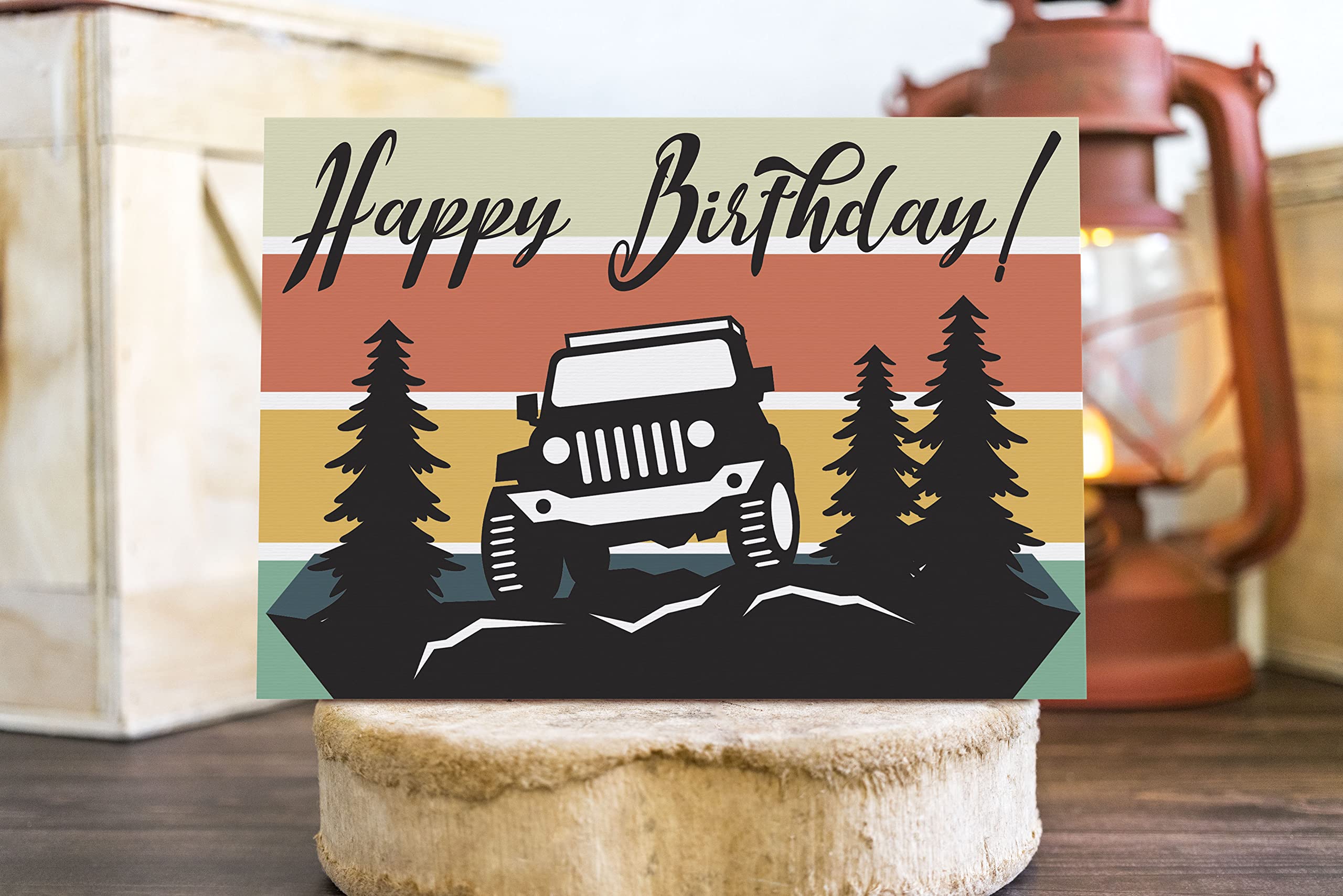 Jeep Wrangler Birthday Greetings
