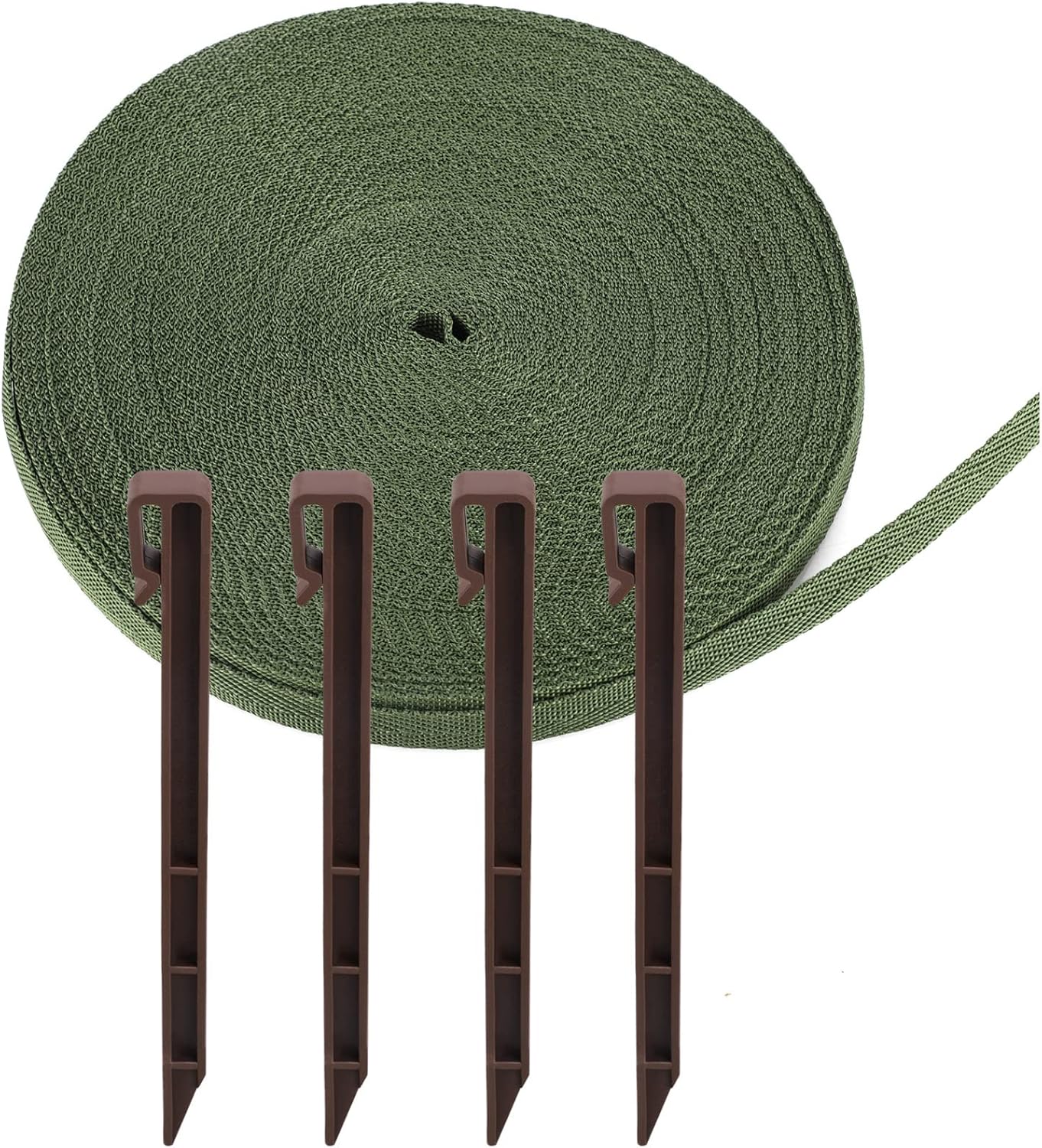 Amazon.com : BOICXM Tree Staking Kits, 4 Anchoring Tree Stake 92ft Rope ...