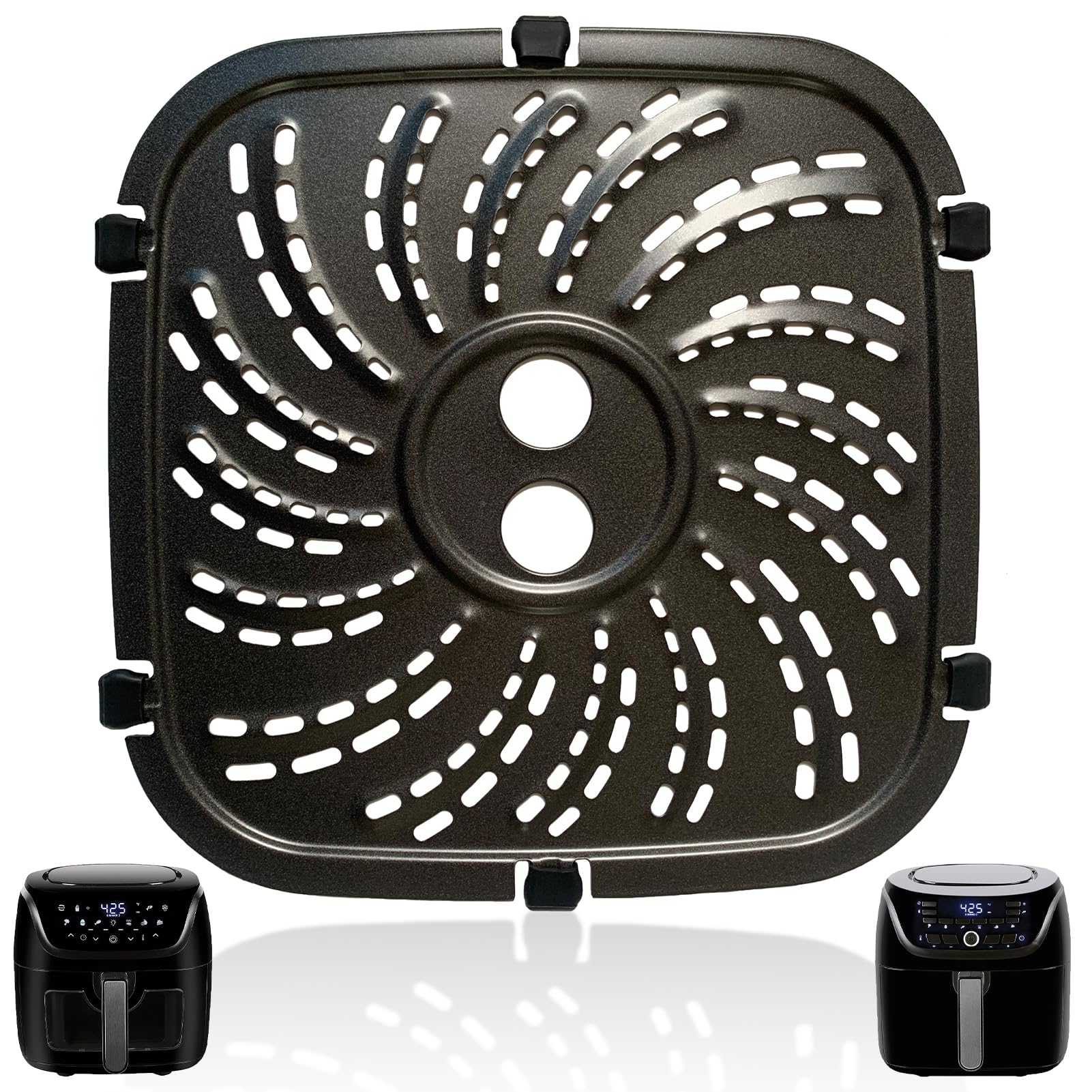 Amazon.com: QLRGNE 6QT Air Fryer Grill Plate for PowerXL Vortex Pro Air ...