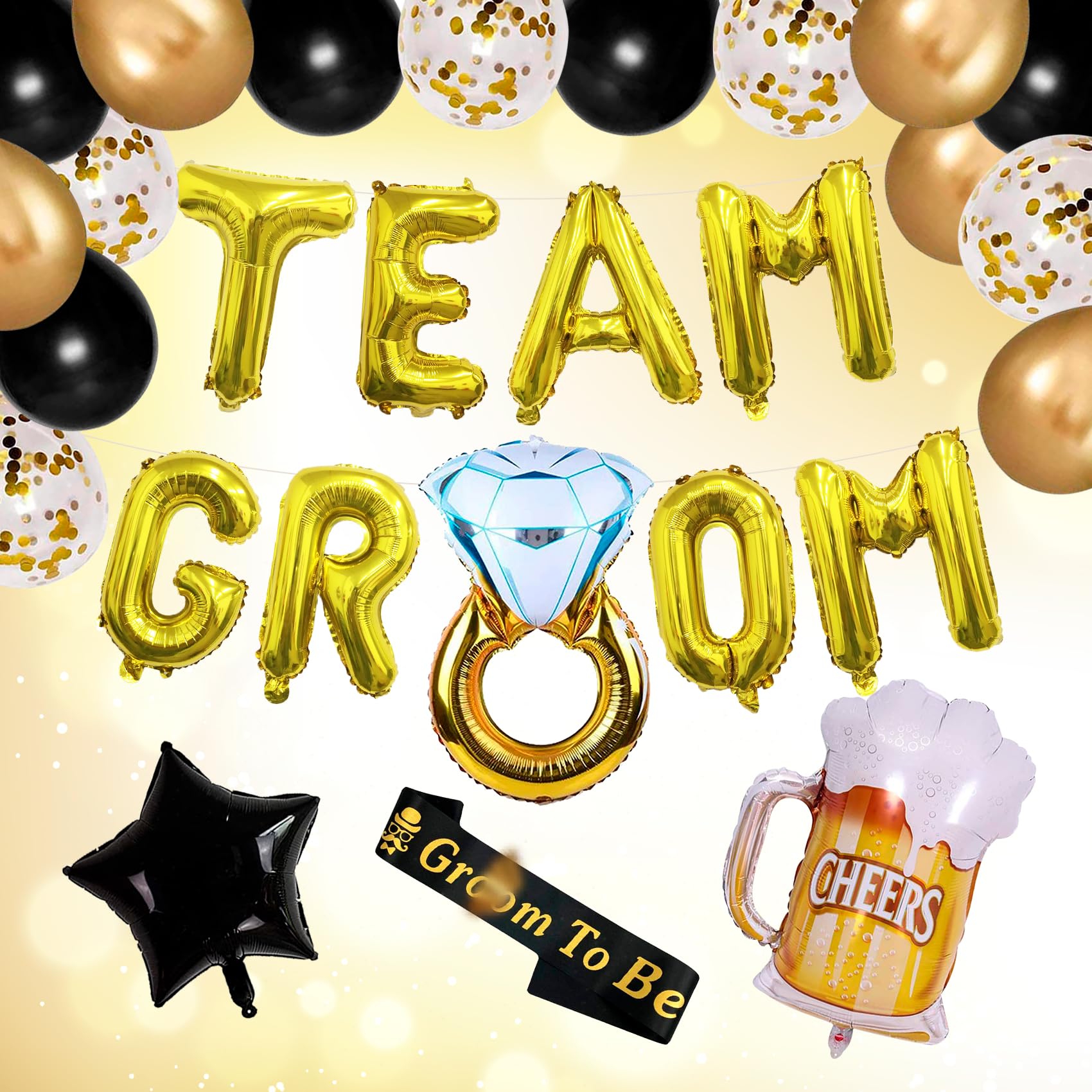 Amazon.com: Bachelor Party Decorations for Men – Bachelor Party Favors ...