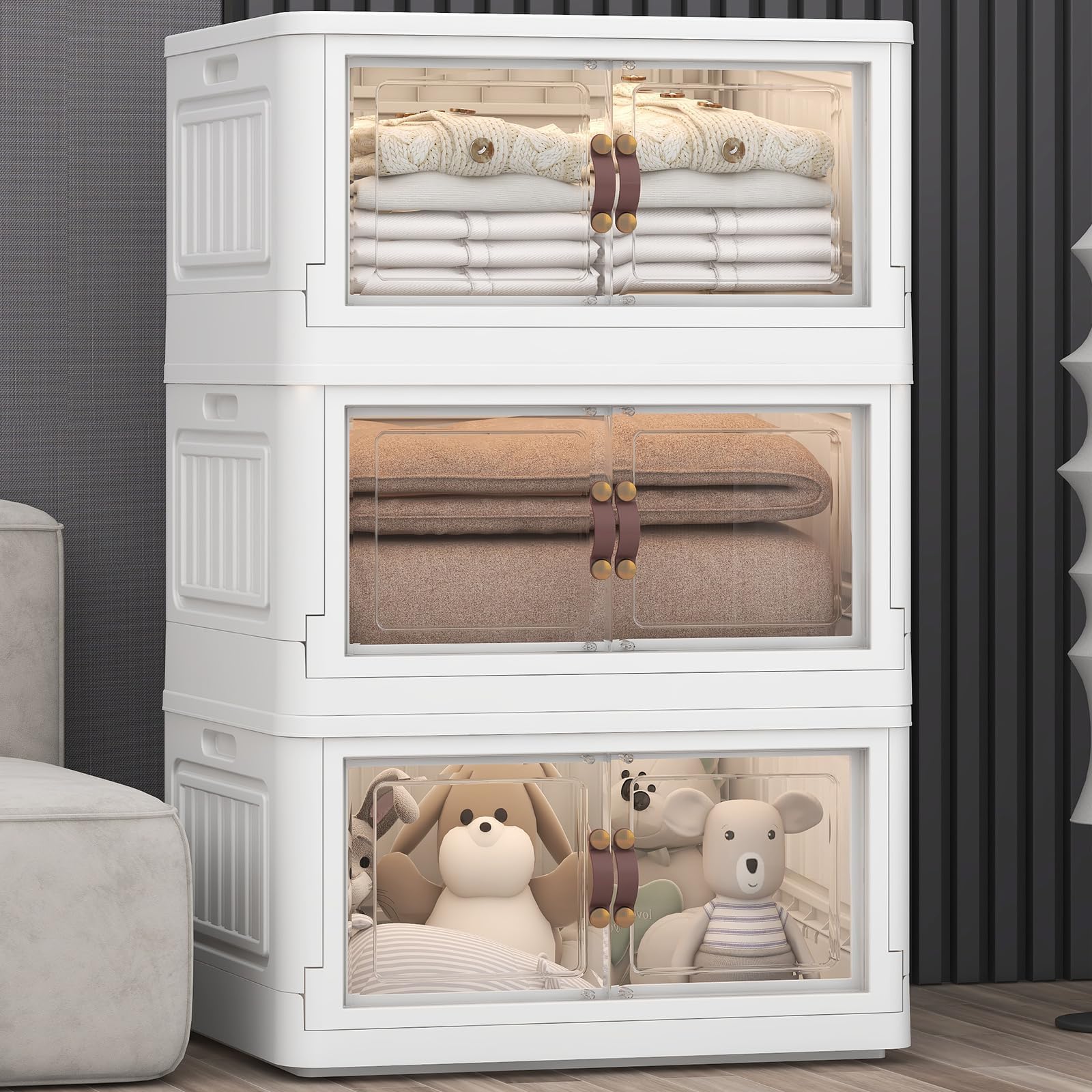 Amazon.com - Sterilite Heavy Duty 16 Gallon Portable Plastic Footlocker ...