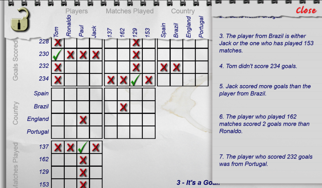 Gridzle Vol.2 - Grid Detective Puzzles - App on Amazon Appstore