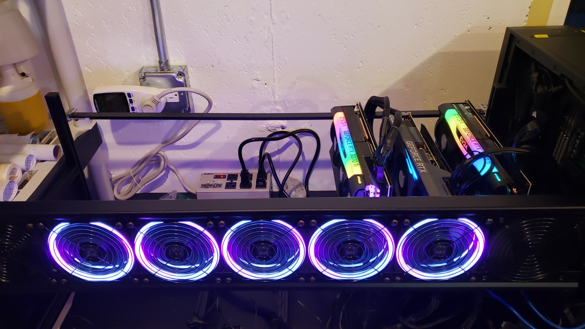 $13/mo - Finance Kingwin Miner Rig Case W/6 or 8 GPU Mining Stackable ...