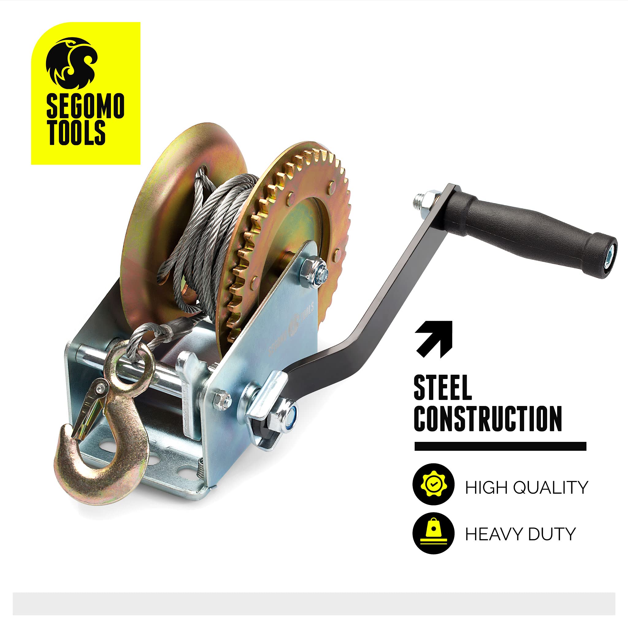 Snapklik.com : Segomo Tools Heavy Duty 1600 Pound Manual Two Way ...